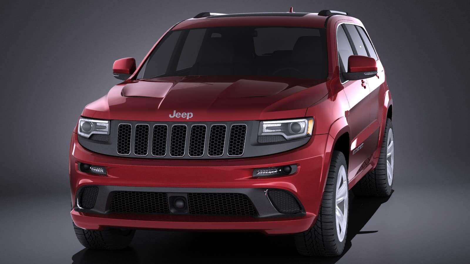 Jeep Grand Cherokee SRT 2016 (V-Ray) 3D Model by SQUIR