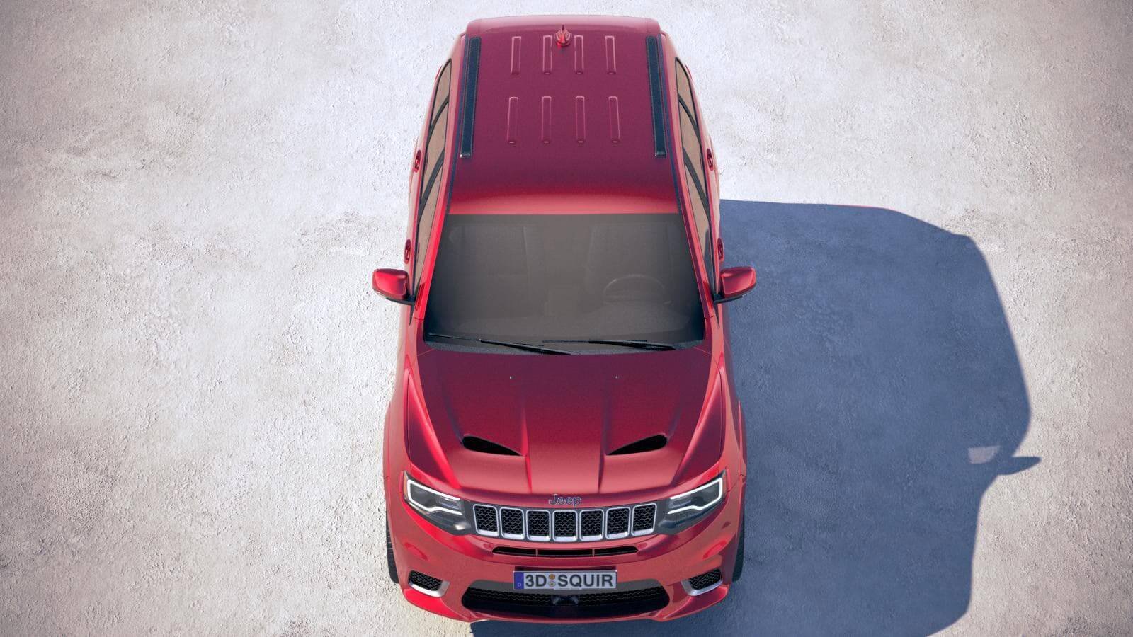 Jeep Grand Cherokee Trackhawk 2018 - 3D Model by SQUIR