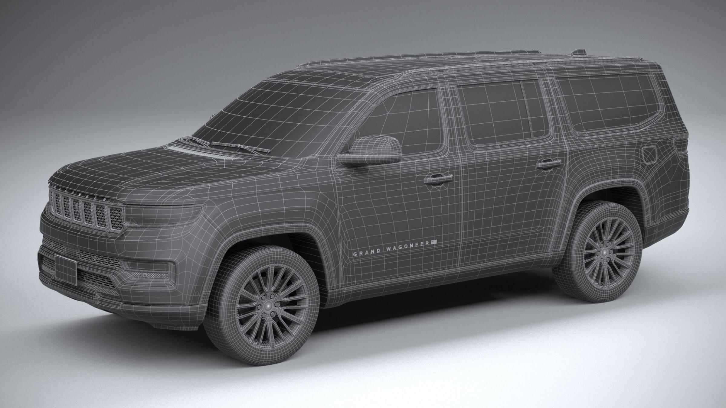 Jeep Grand Wagoneer L 2023 - 3D Model by SQUIR
