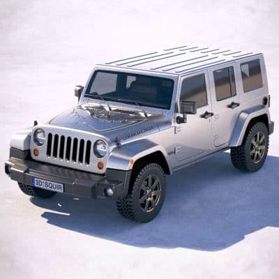 Jeep Wrangler Golden Eagle 2017 - 3D Model by SQUIR