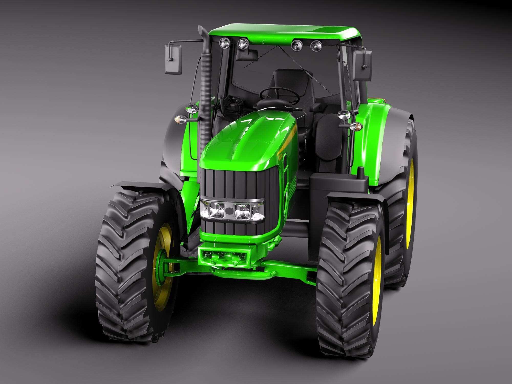 John Deere 6930 Tractor - 3D Model by SQUIR