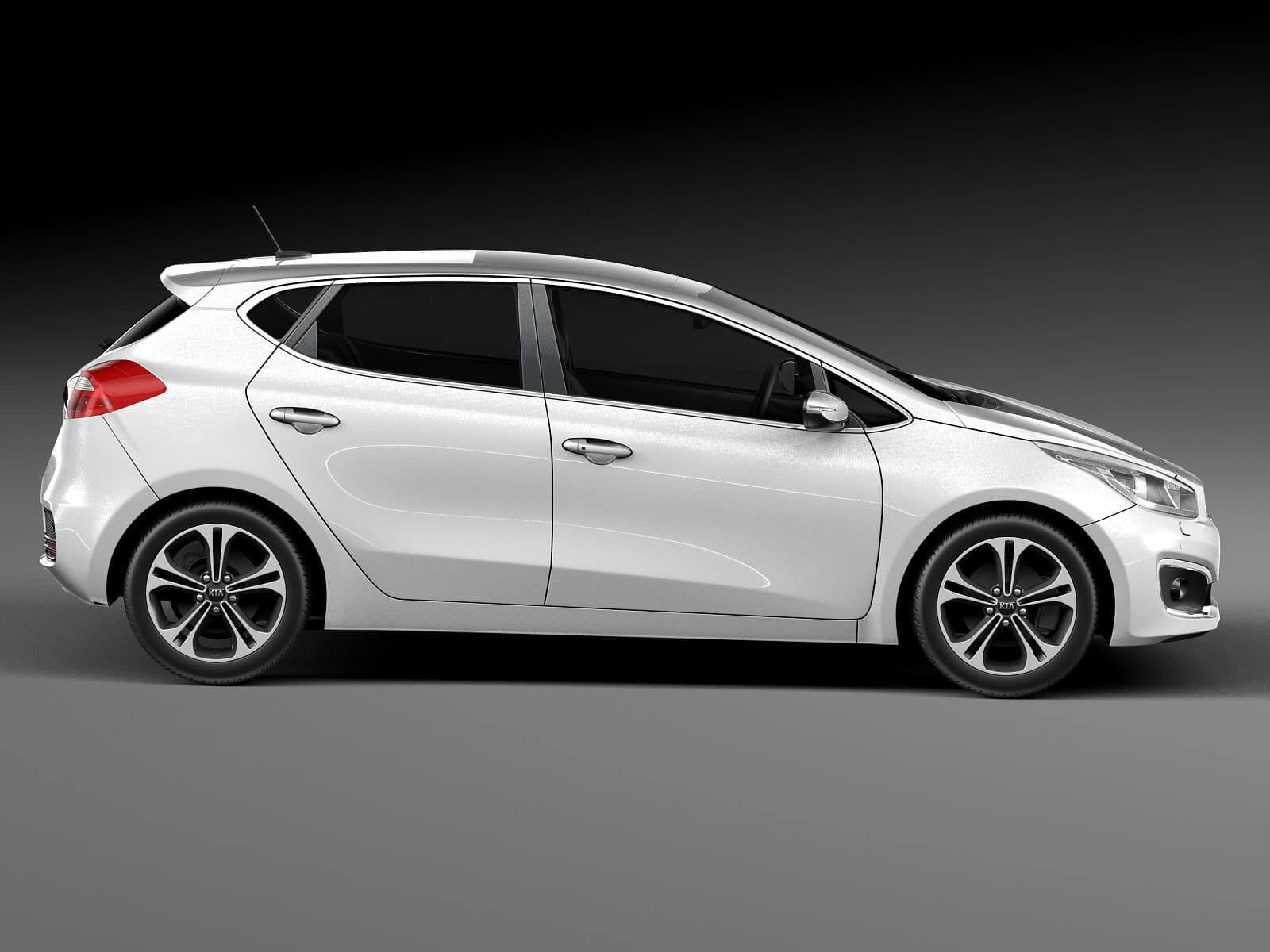 Kia Ceed 5 Door 2016 - 3D Model by SQUIR
