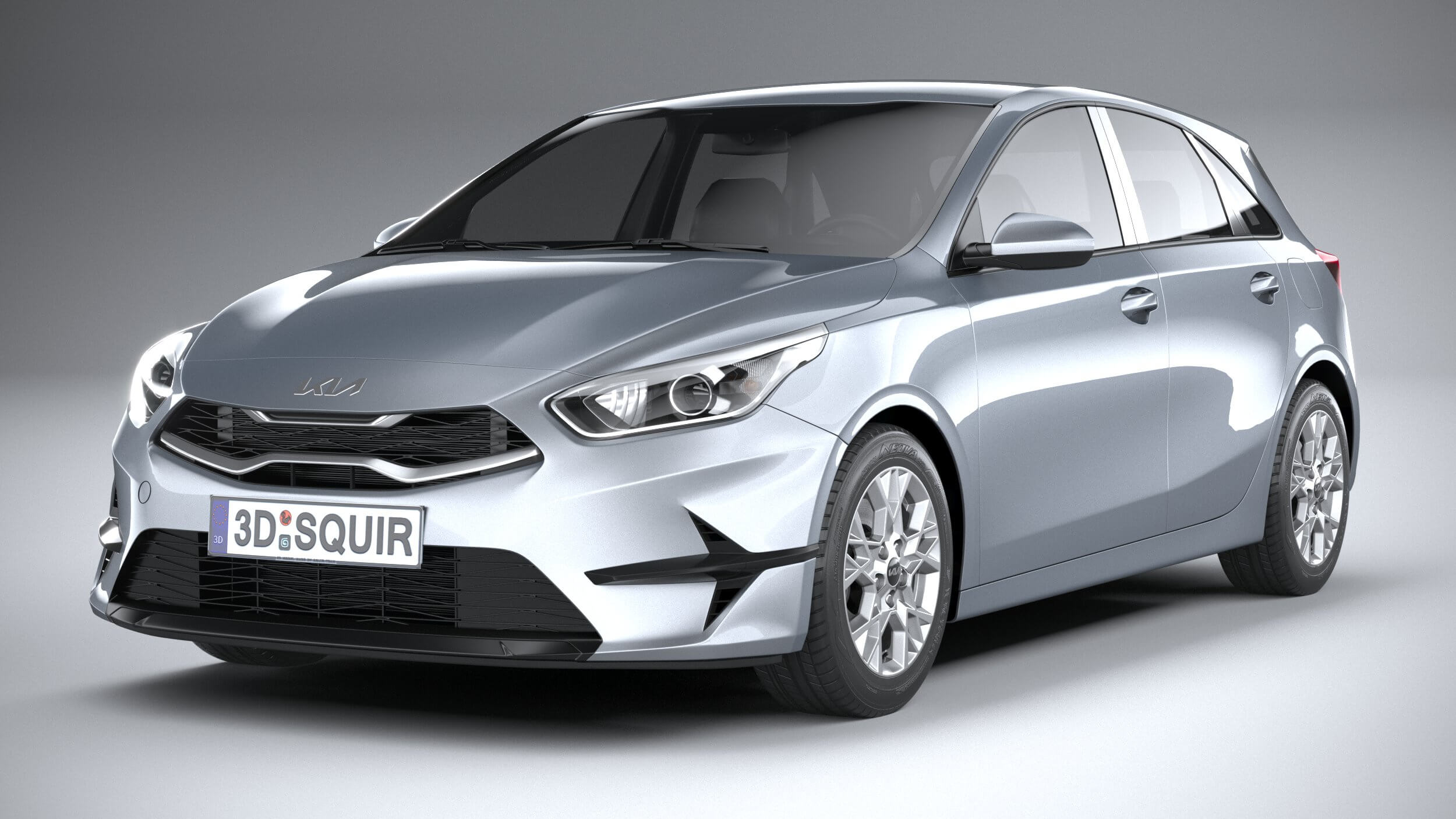 Kia Ceed Basic 2025 - 3D Model by SQUIR