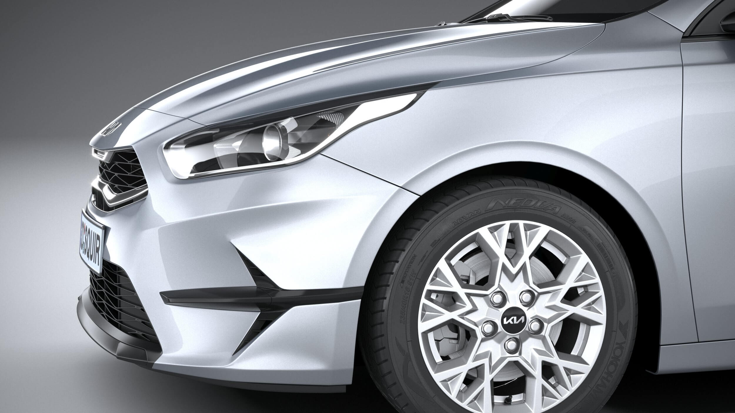 Kia Ceed Basic 2025 - 3D Model by SQUIR