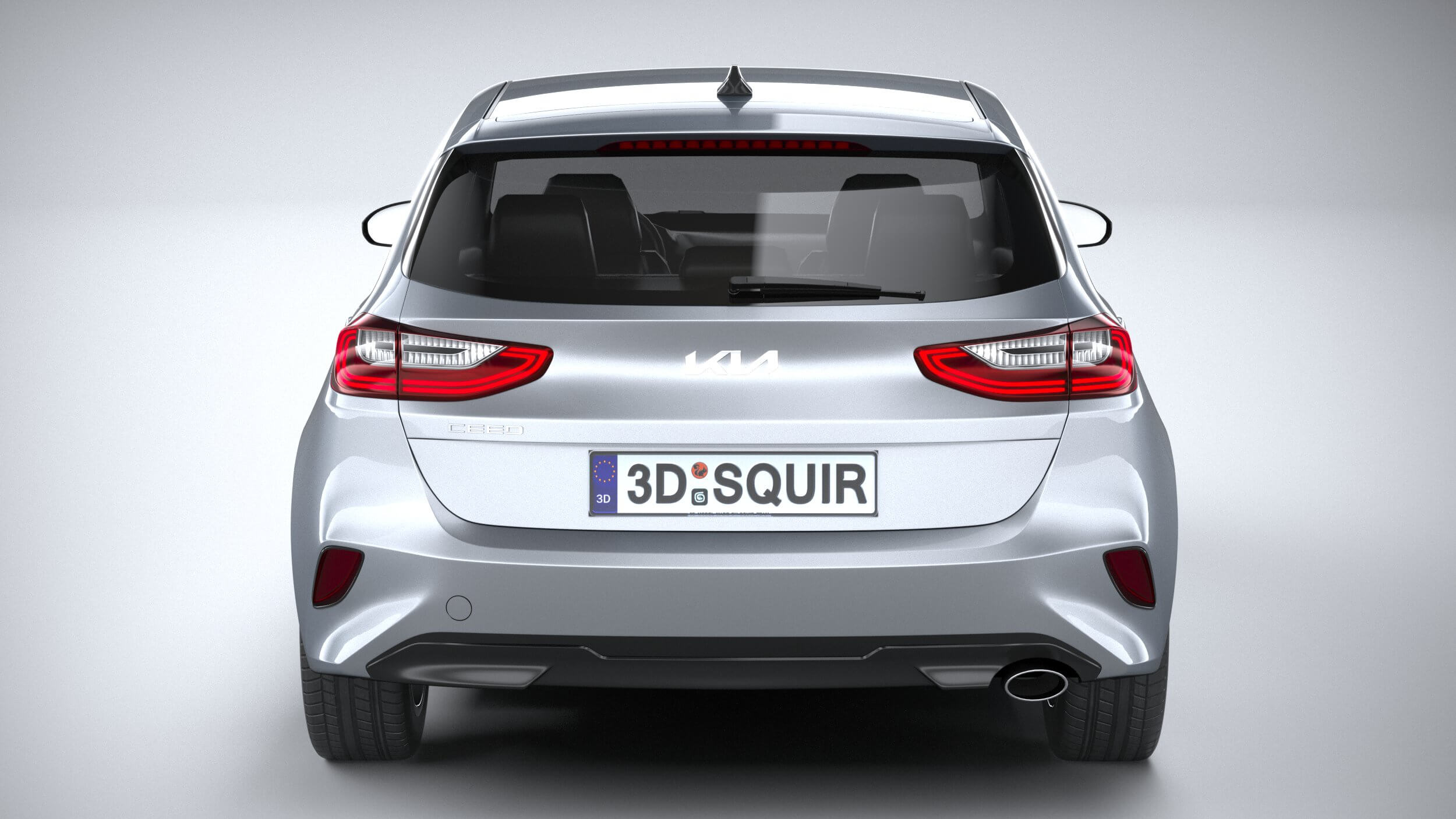 Kia Ceed Basic 2025 - 3D Model by SQUIR