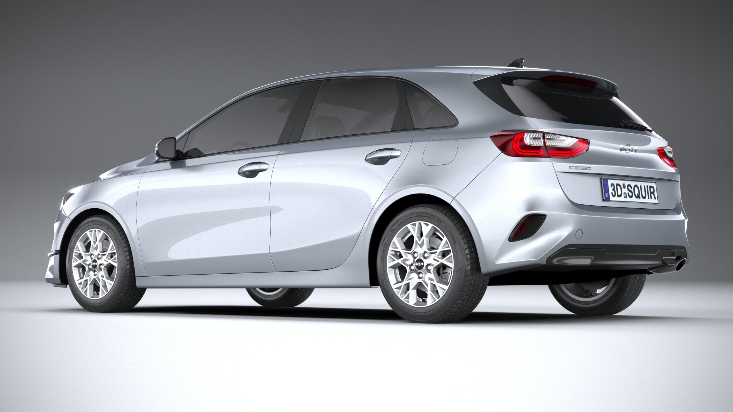 Kia Ceed Basic 2025 - 3D Model by SQUIR