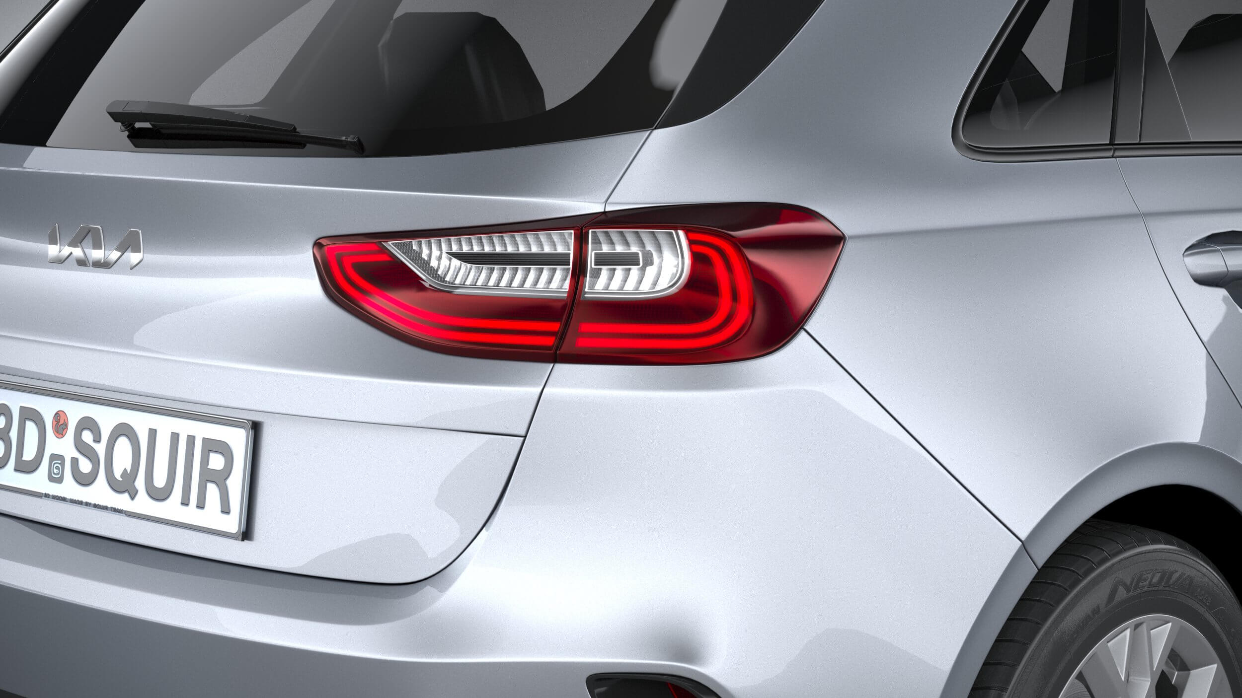 Kia Ceed Basic 2025 - 3D Model by SQUIR