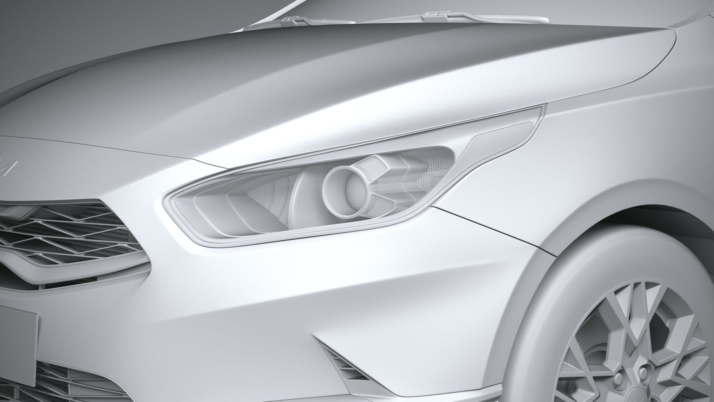 Kia Ceed Basic 2025 - 3D Model by SQUIR