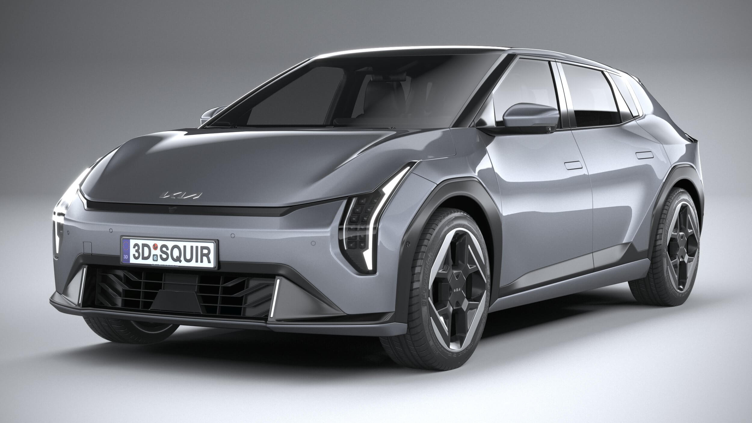 Kia EV4 Hatchback 2026 - 3D Model by SQUIR