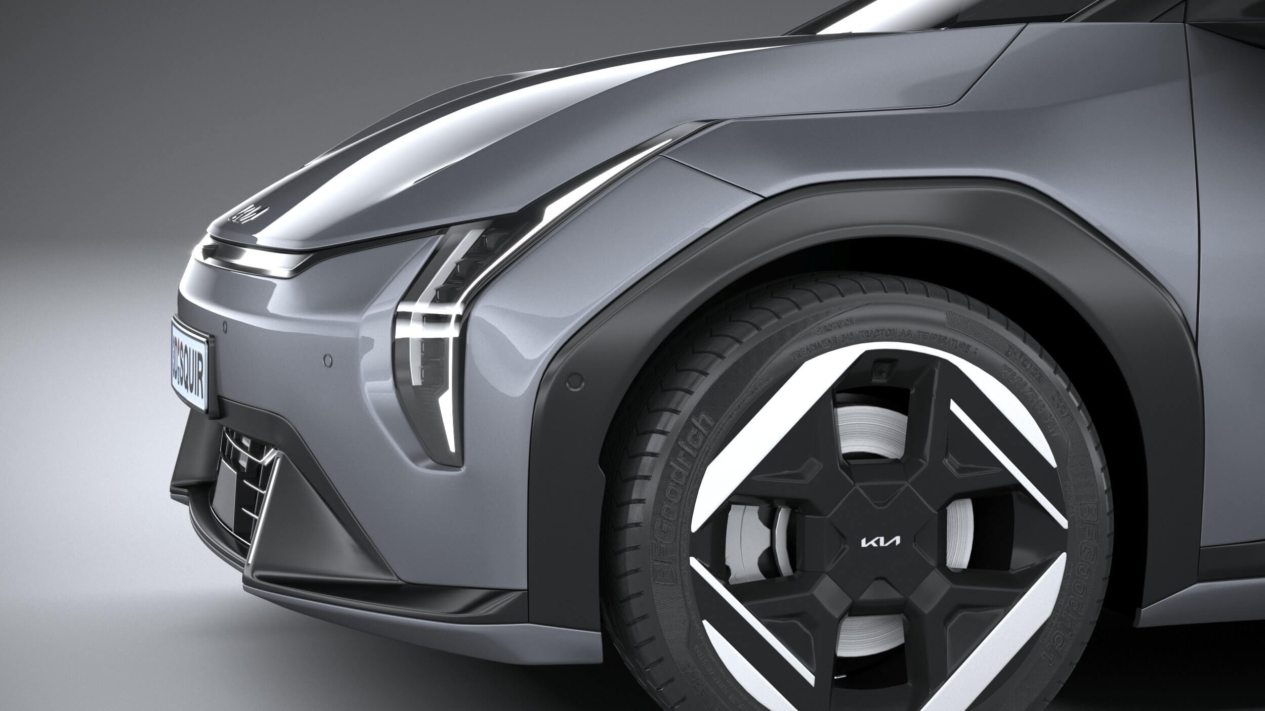 Kia EV4 Hatchback 2026 - 3D Model by SQUIR