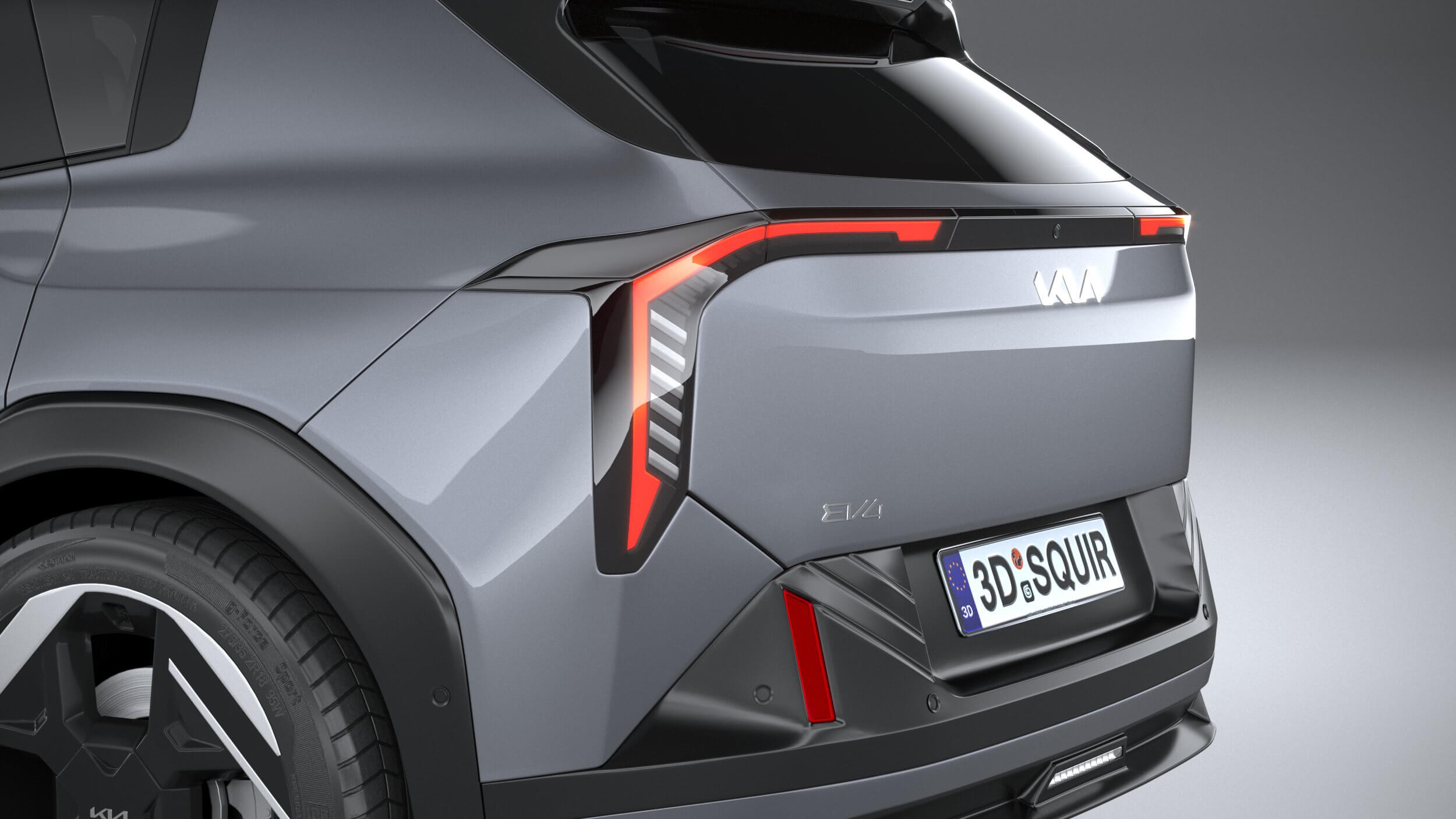 Kia EV4 Hatchback 2026 - 3D Model by SQUIR