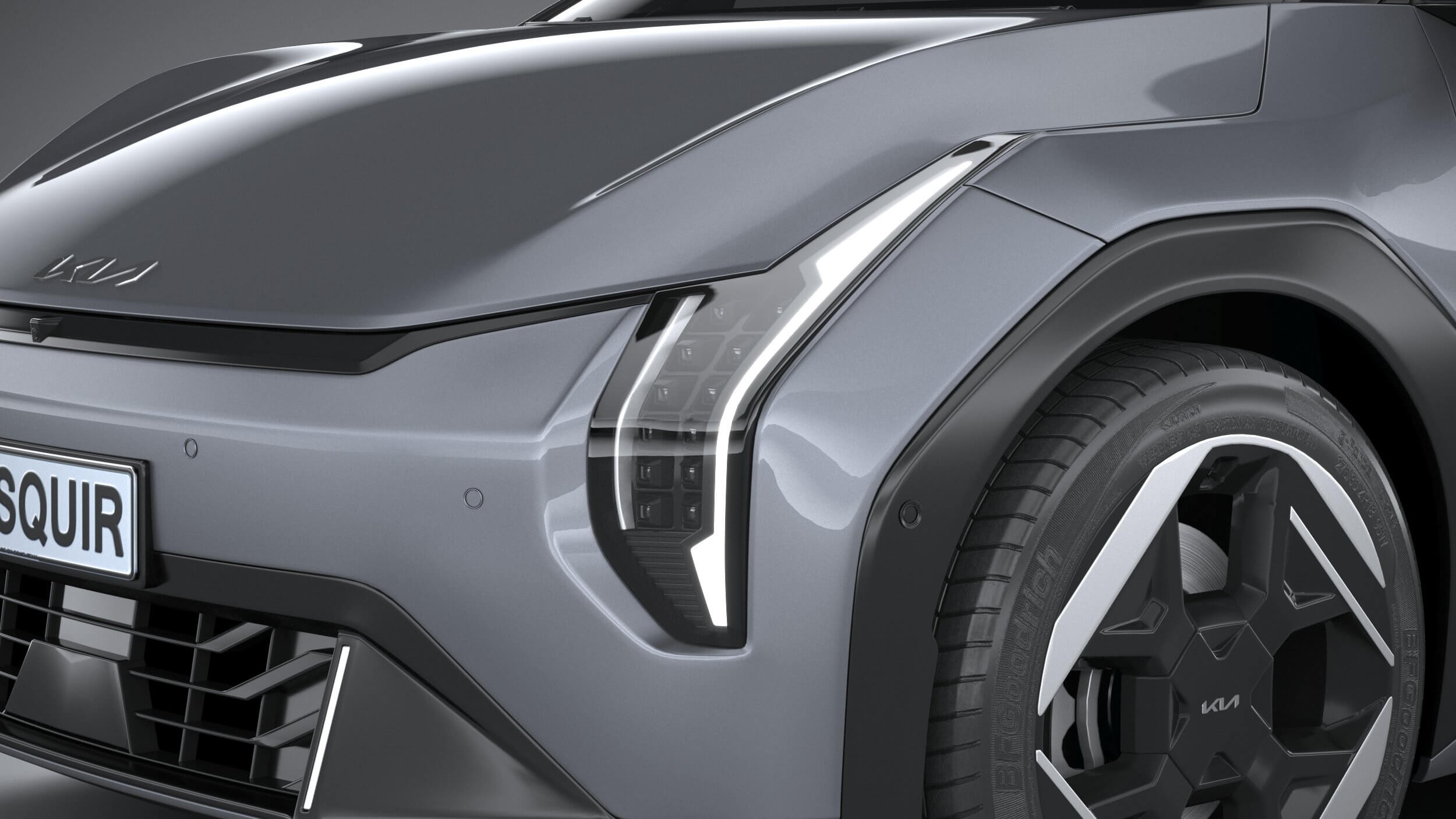 Kia EV4 Hatchback 2026 - 3D Model by SQUIR