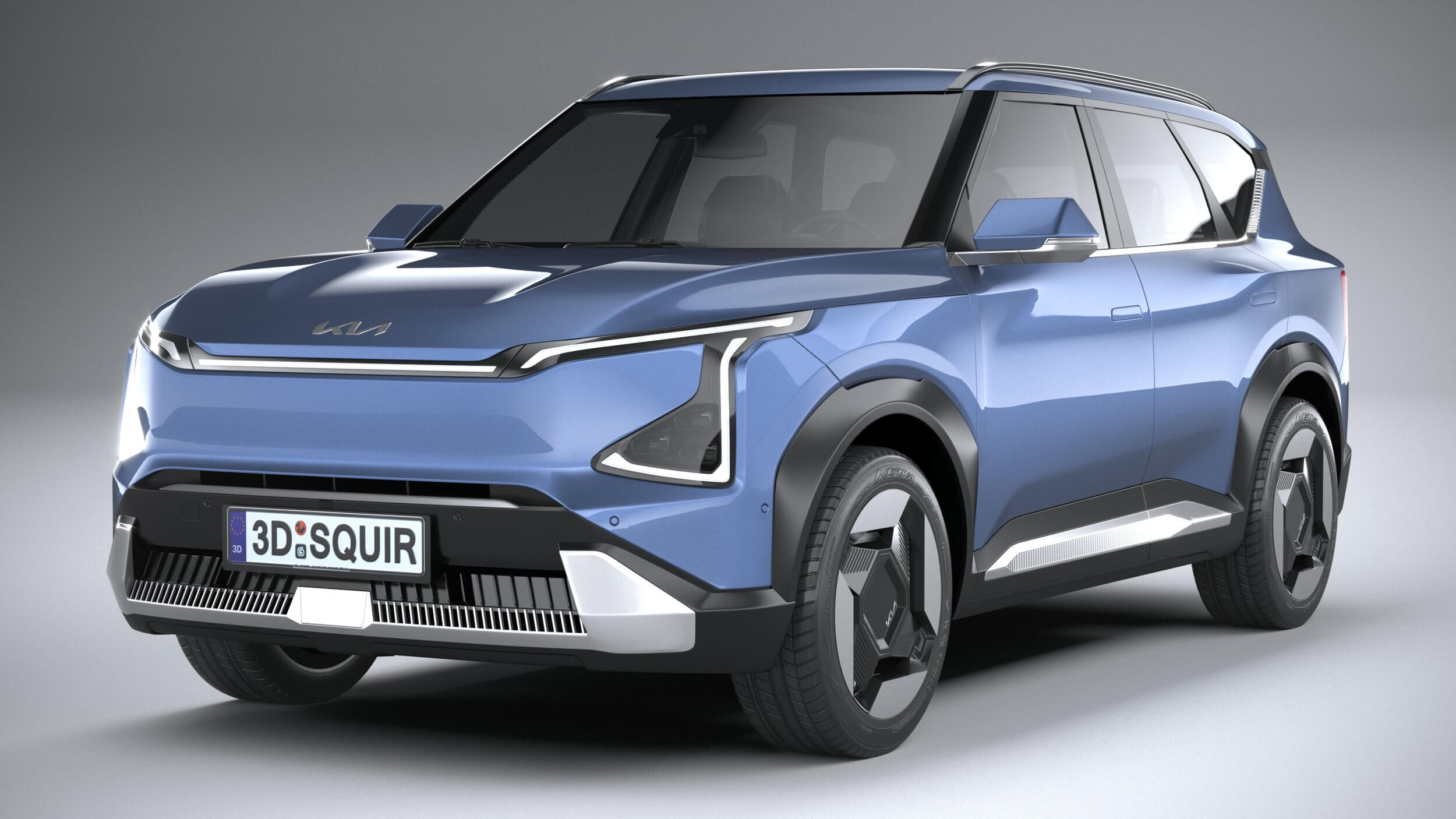 Kia EV5 2024 - 3D Model by SQUIR