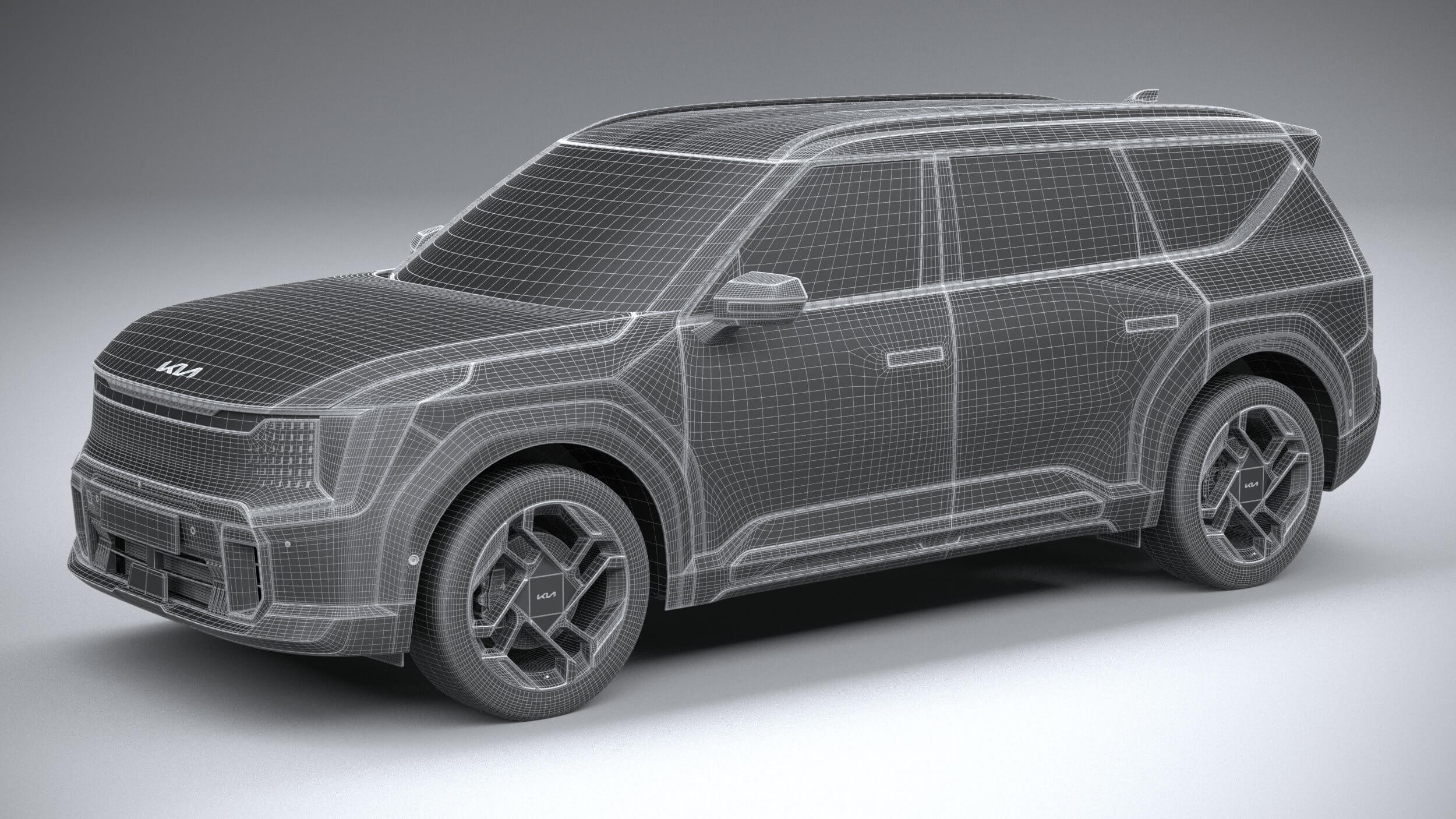 Kia EV9 GT 2026 - 3D Model by SQUIR