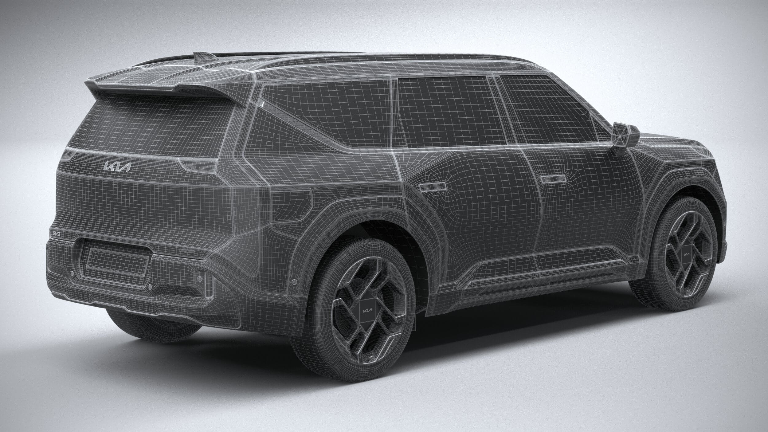 Kia EV9 GT 2026 - 3D Model by SQUIR