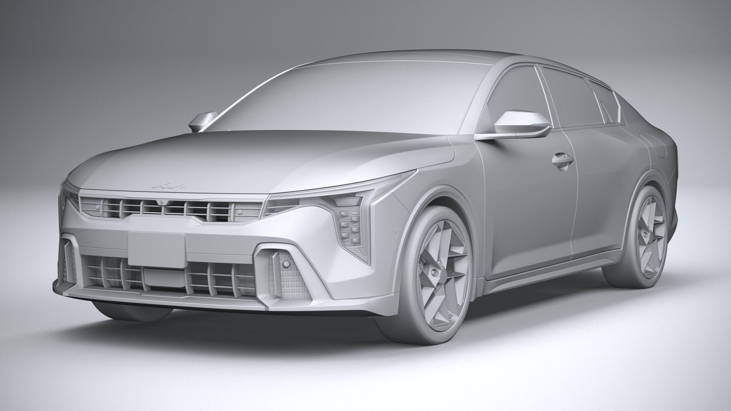 Kia K4 2025 3D Model by SQUIR