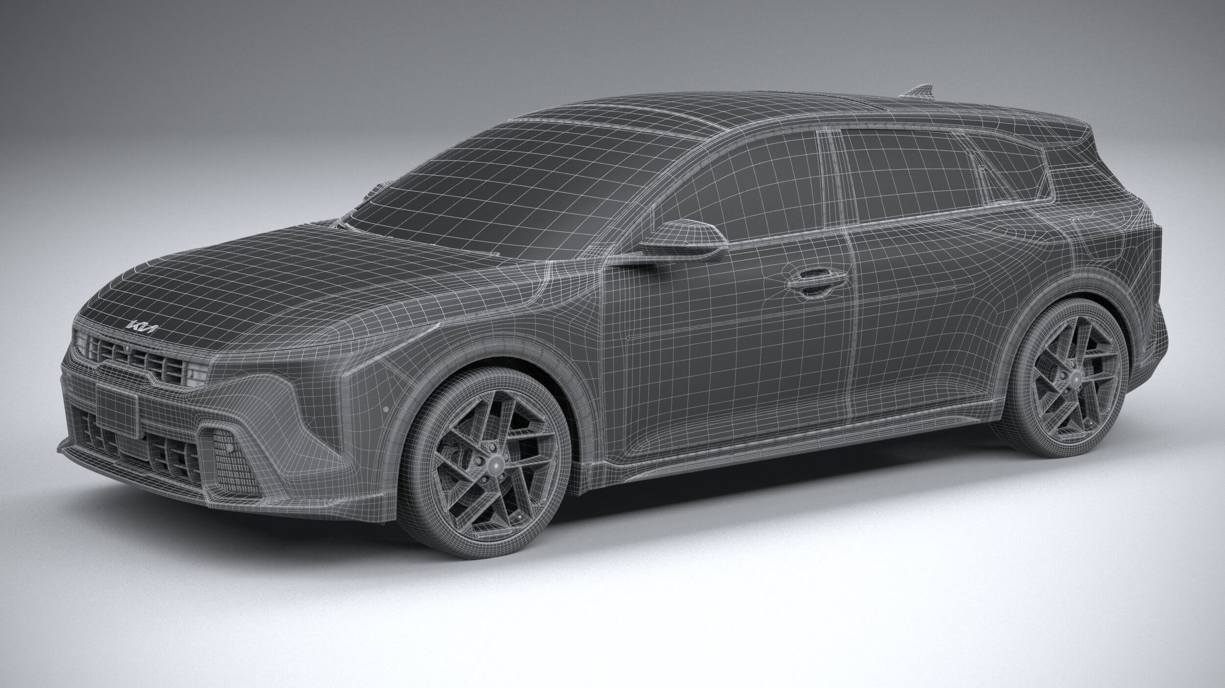 Kia K4 Hatchback 2025 - 3D Model by SQUIR