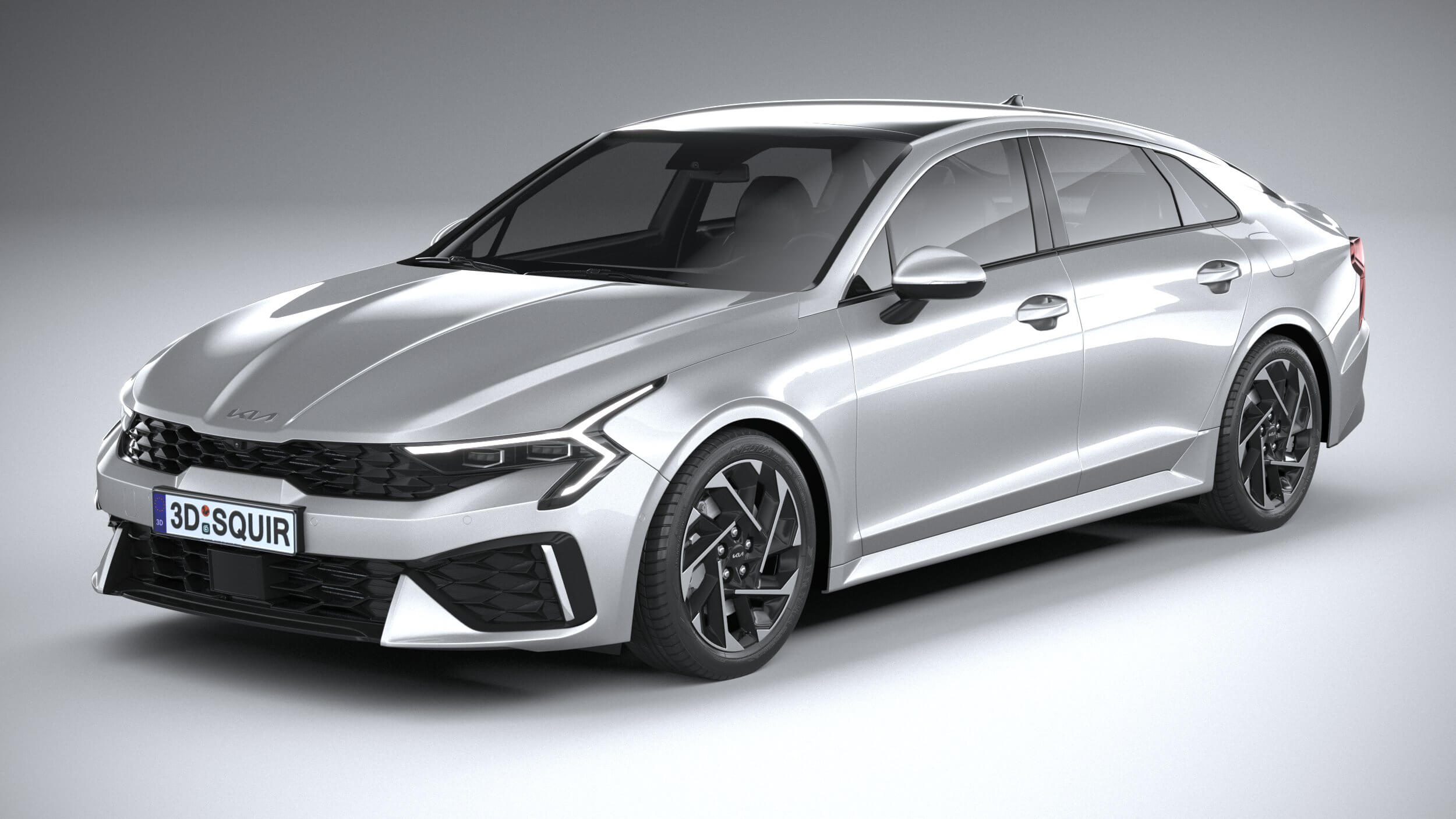 Kia K5 2025 sedan - 3D Model by SQUIR