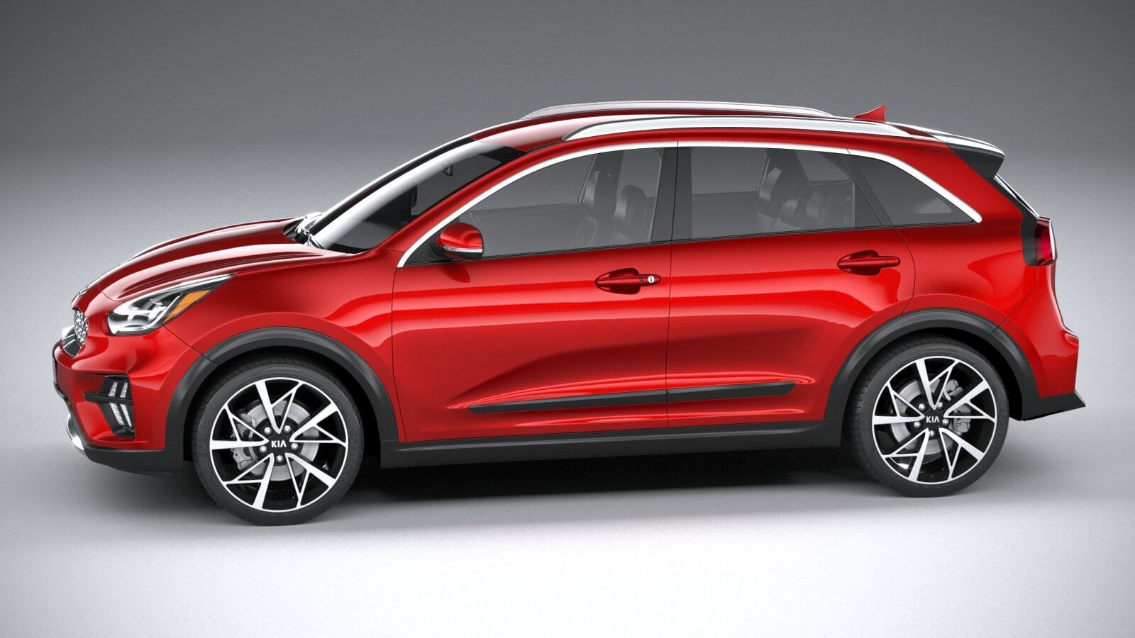 Kia Niro Hybrid 2020 - 3D Model by SQUIR