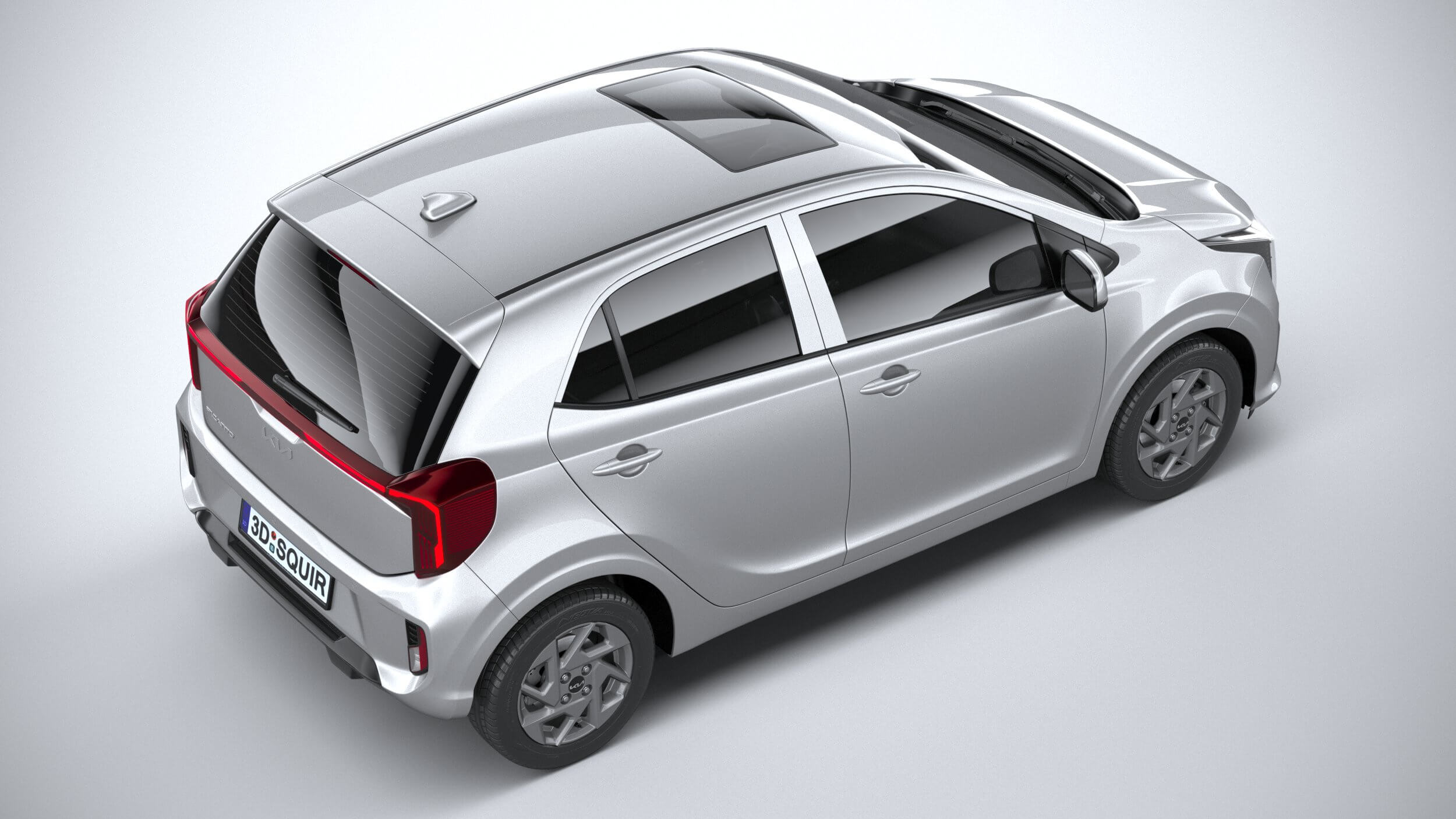 Kia Picanto Base 2024 - 3D Model by SQUIR