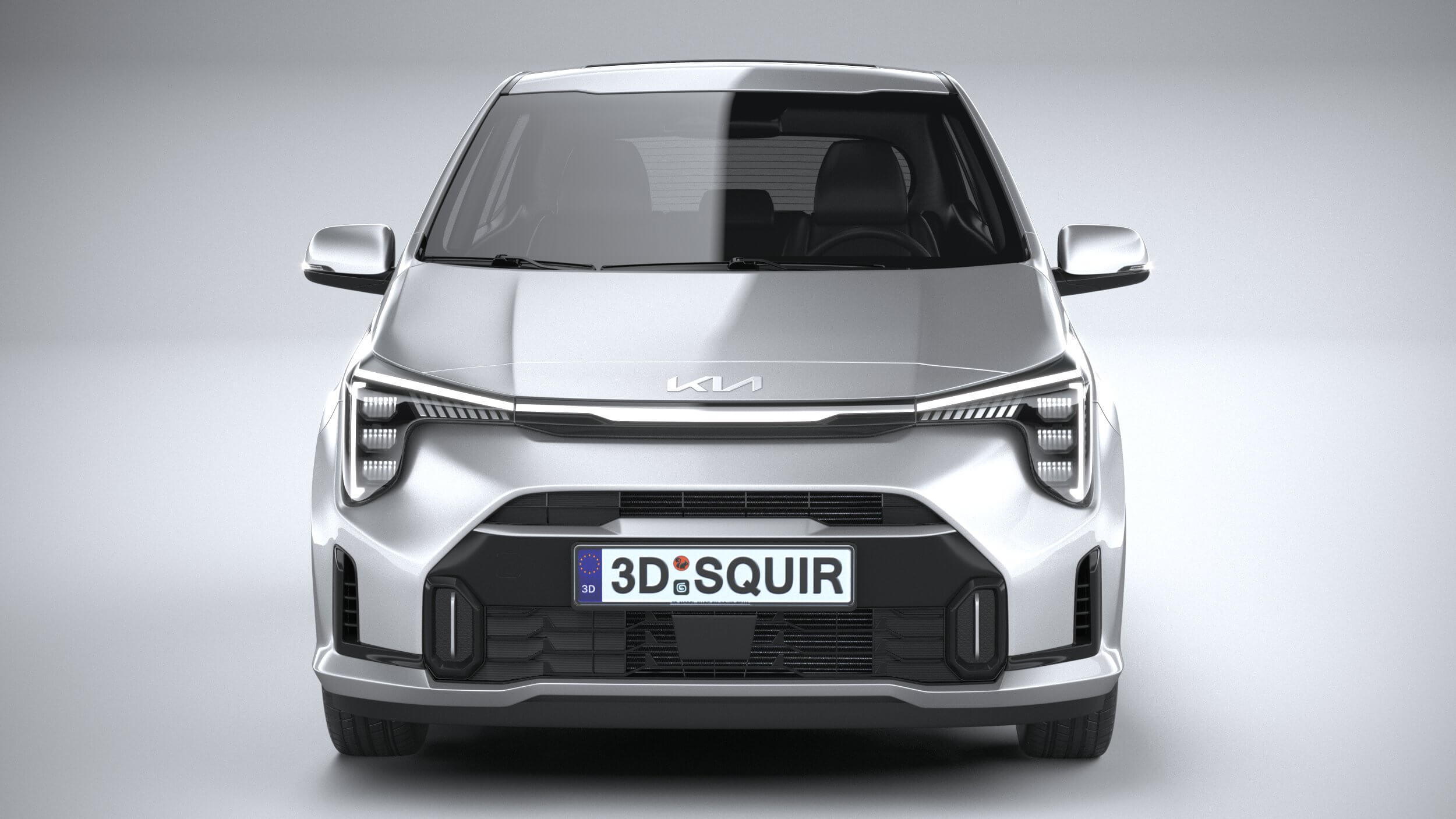 Kia Picanto Base 2024 - 3D Model by SQUIR