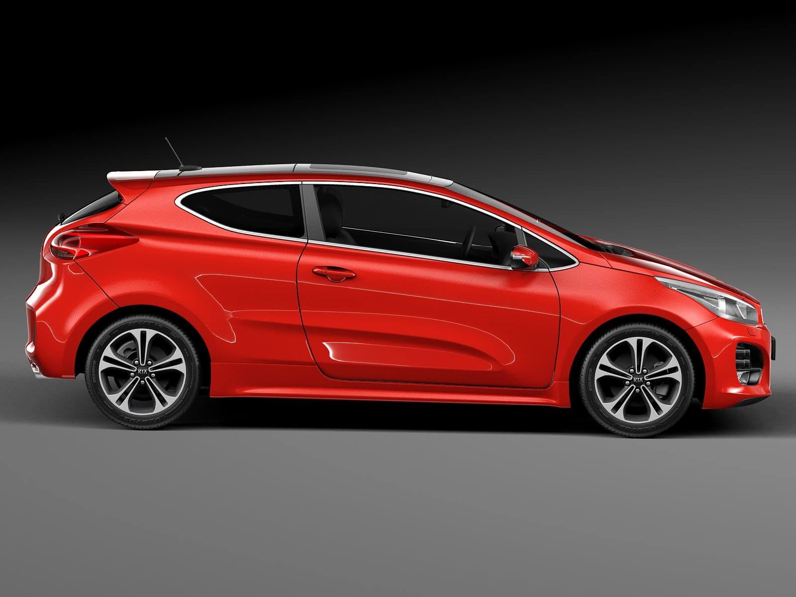 Kia PRO Ceed GT-Line 2016 3D Model by SQUIR