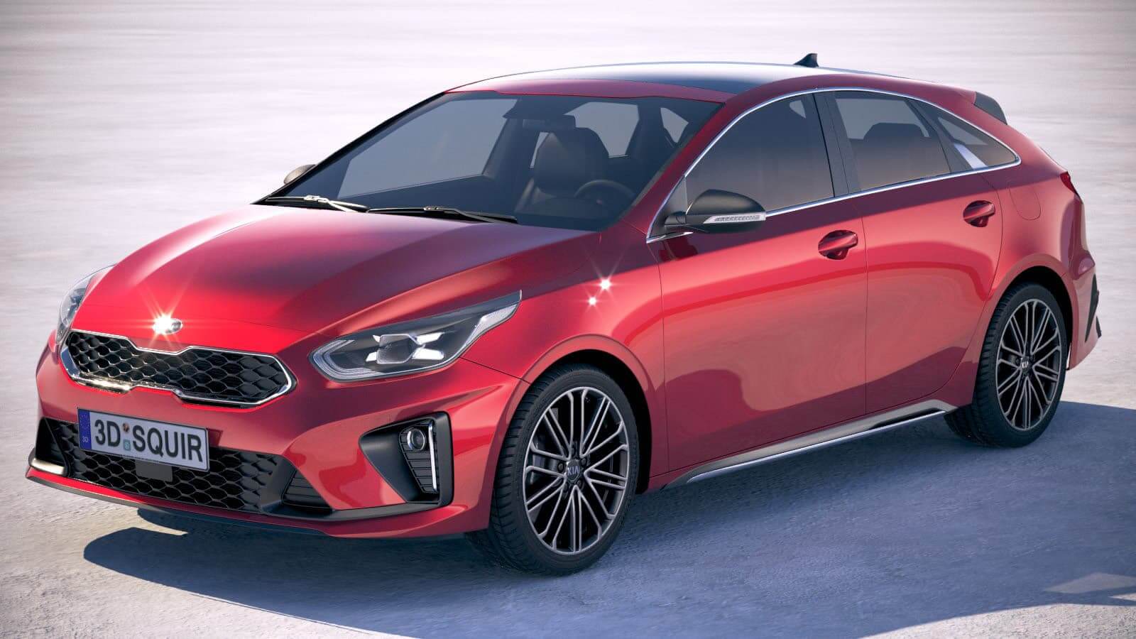 Kia ProCeed 2019 - 3D Model by SQUIR
