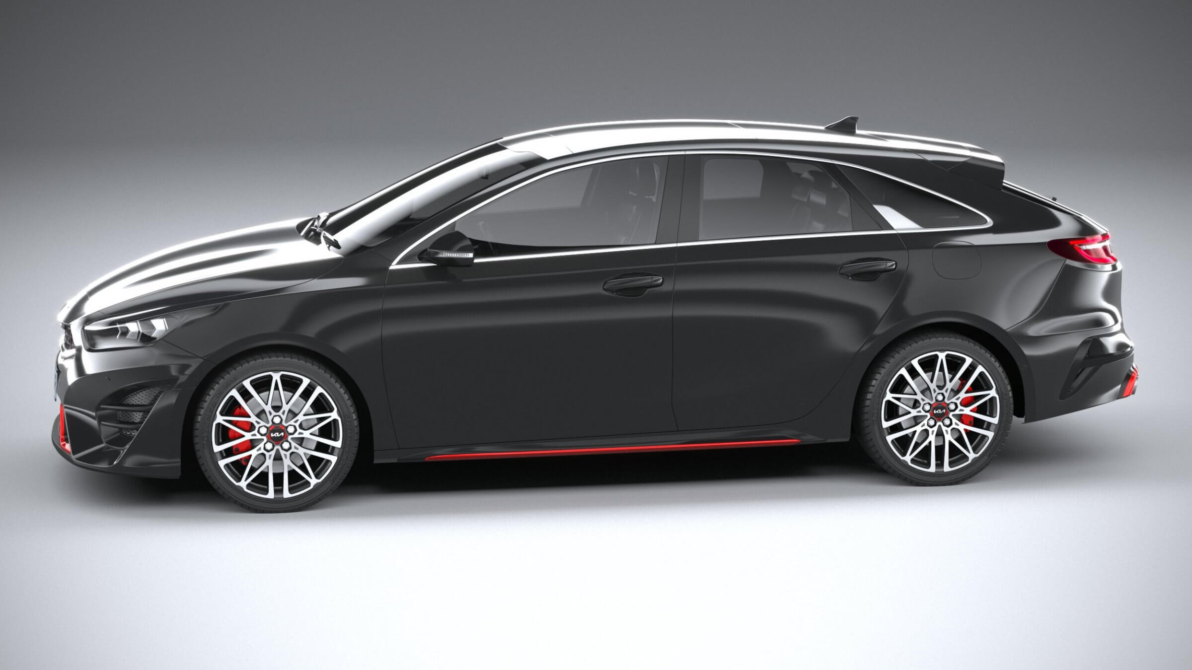 Kia ProCeed GT 2022 - 3D Model by SQUIR