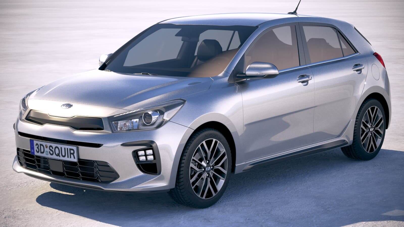 Kia Rio GT Line 2018 - 3D Model by SQUIR