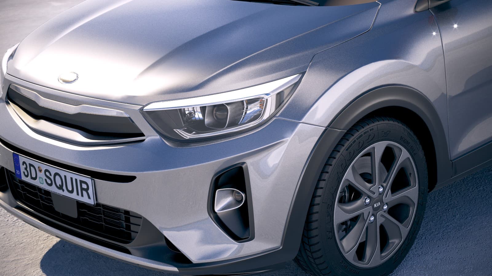 Kia Stonic 2018 - 3D Model by SQUIR