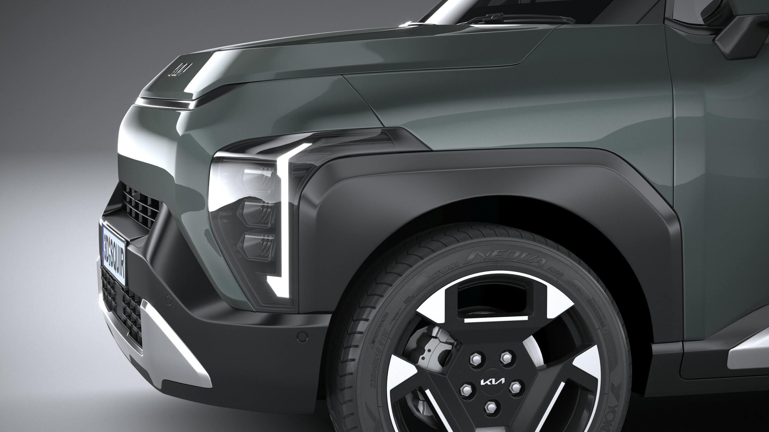 Kia Syros 2025 - 3D Model by SQUIR