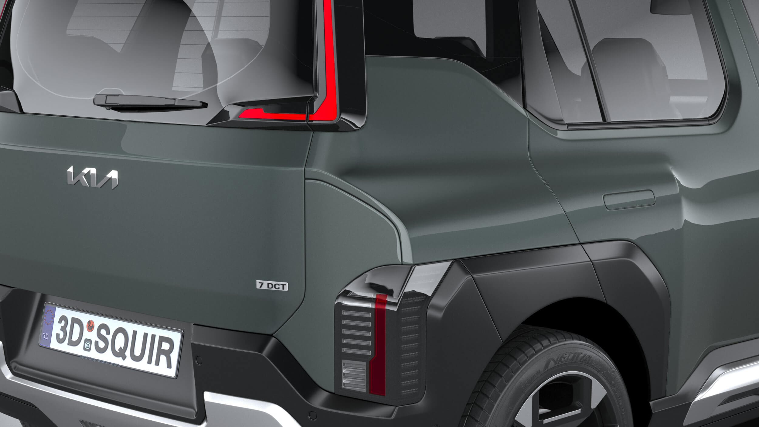 Kia Syros 2025 - 3D Model by SQUIR