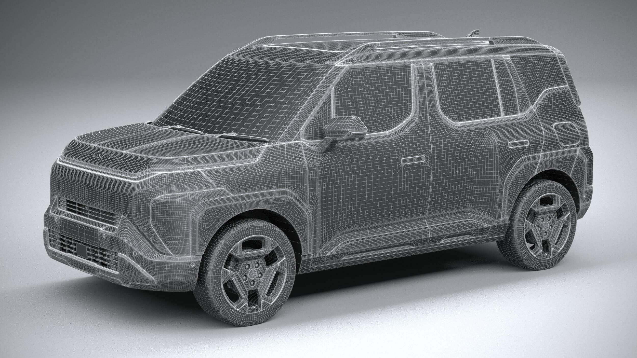 Kia Syros 2025 - 3D Model by SQUIR