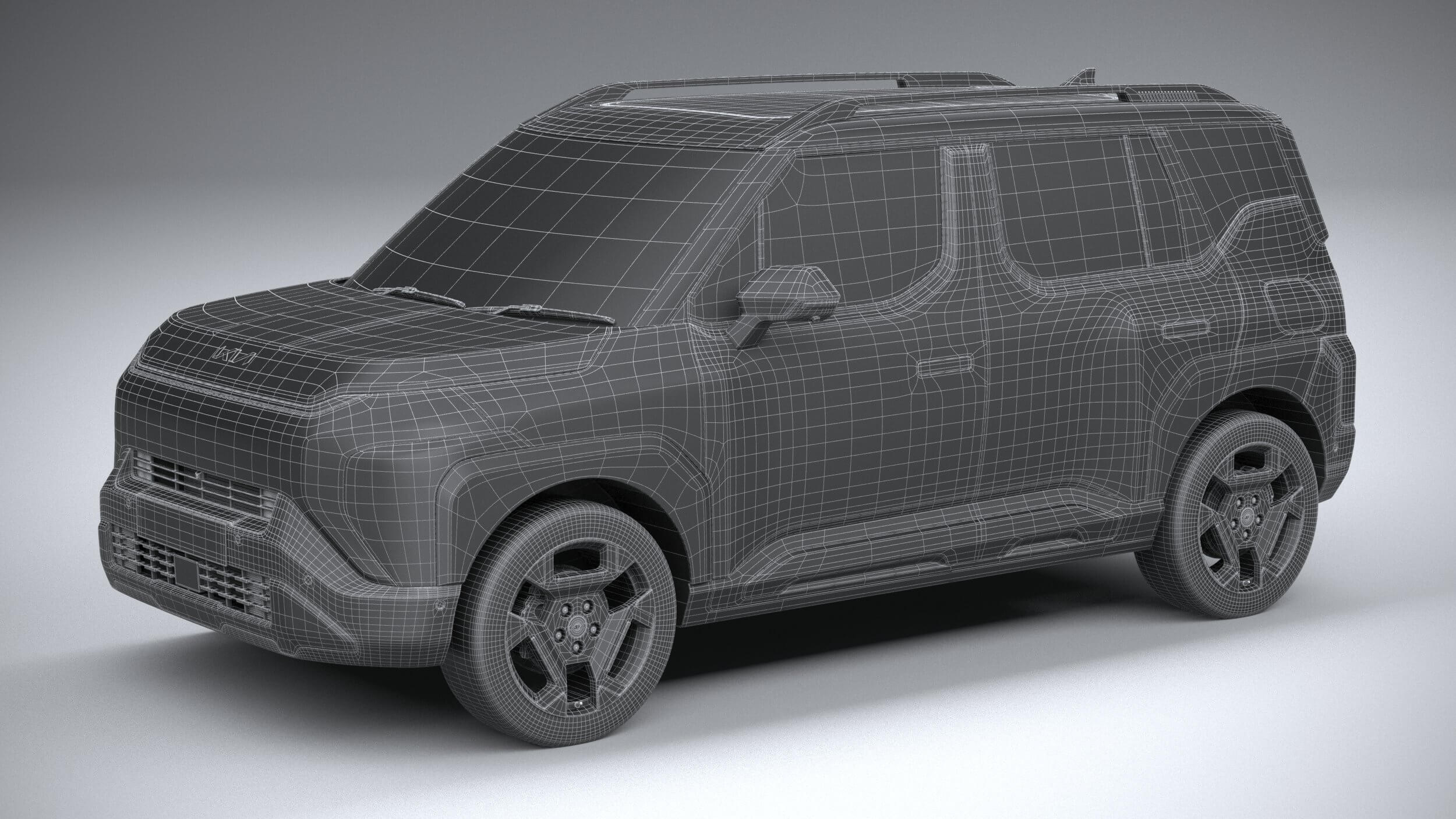 Kia Syros 2025 - 3D Model by SQUIR