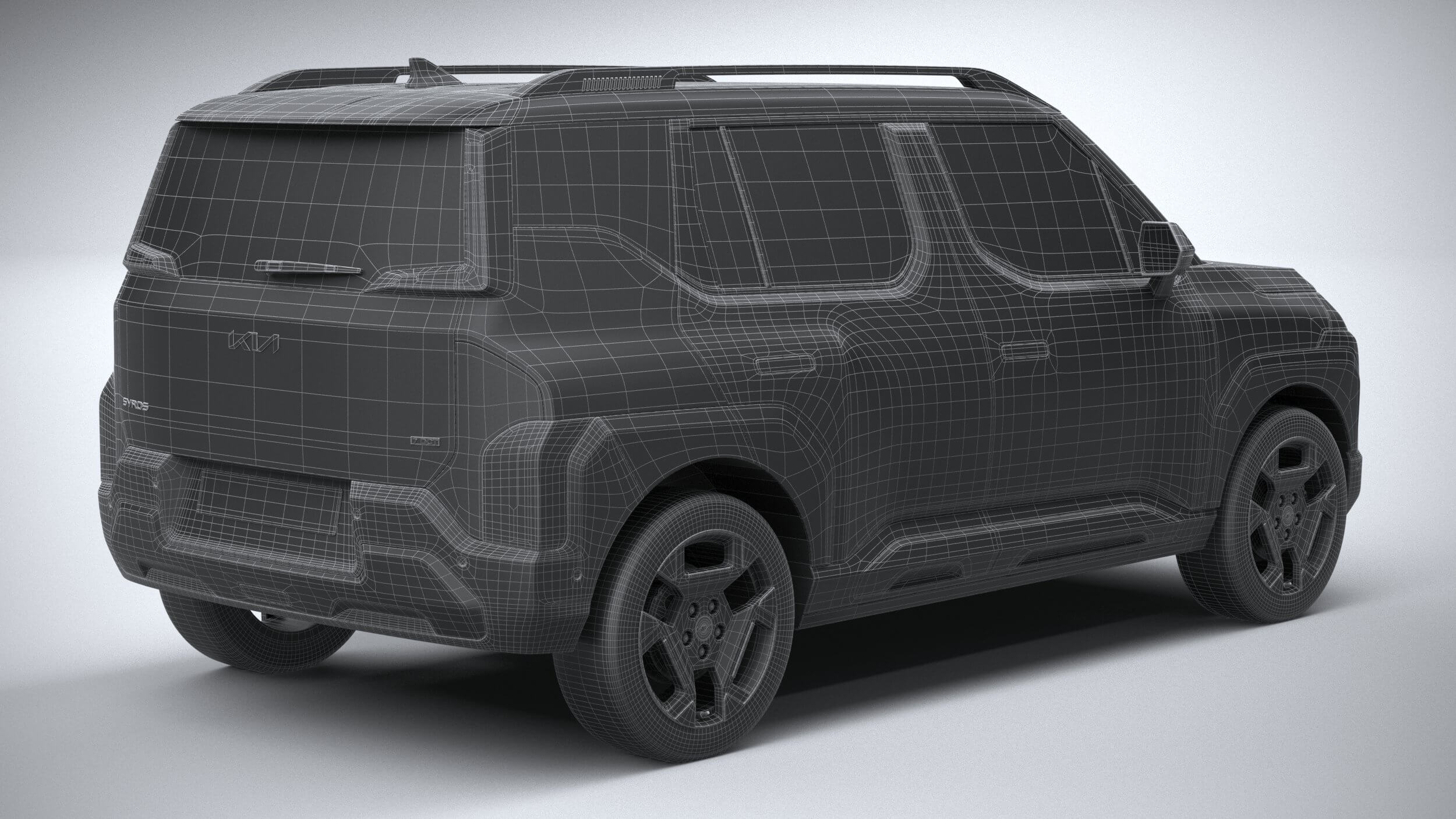 Kia Syros 2025 - 3D Model by SQUIR