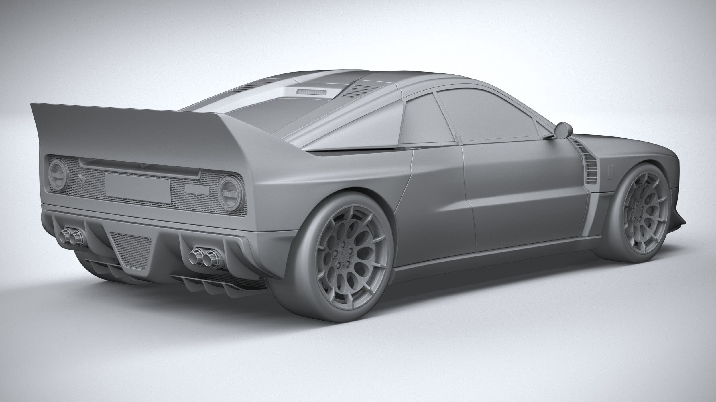 Kimera Evo Lancia 037 2024 - 3D Model by SQUIR