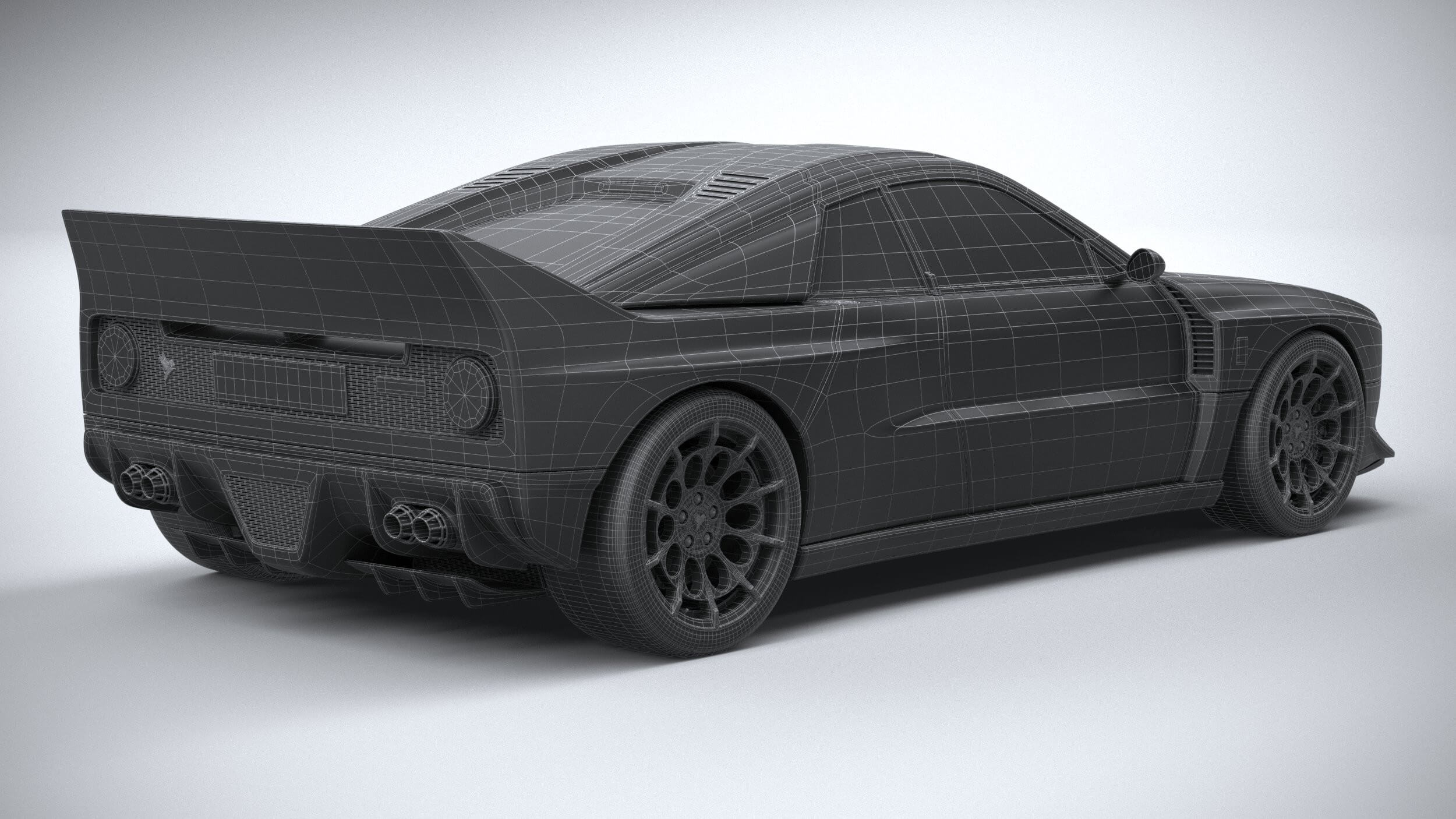 Kimera Evo Lancia 037 2024 - 3D Model by SQUIR