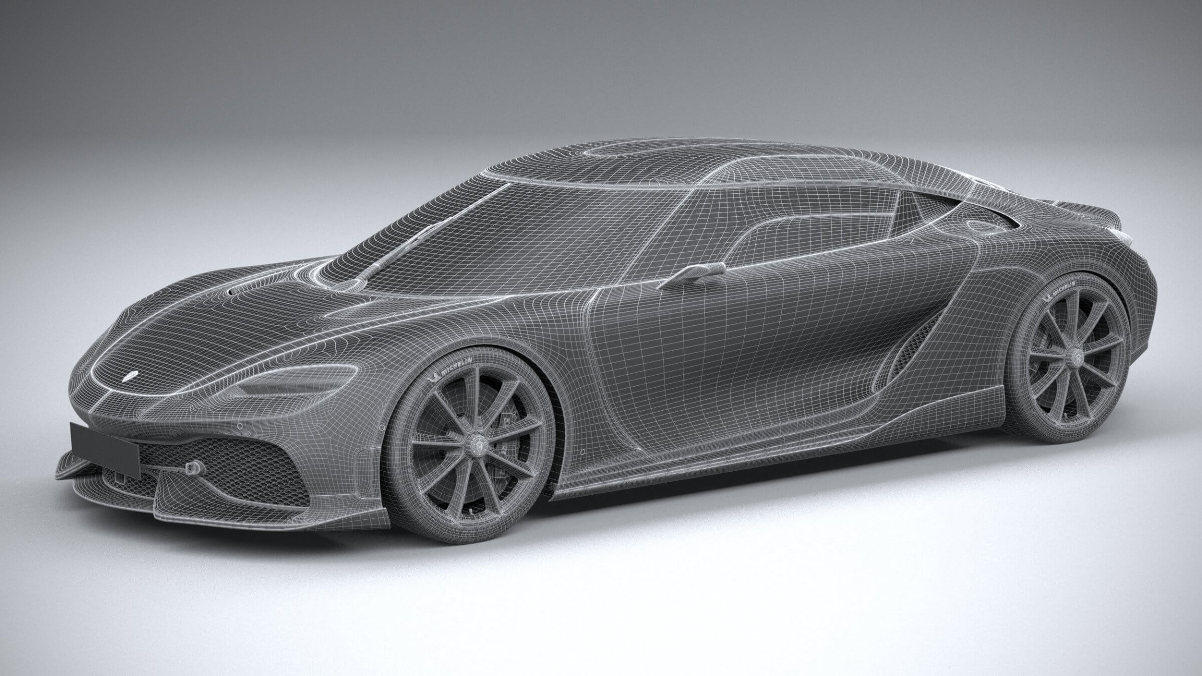 Koenigsegg Gemera 2021 - 3D Model by SQUIR