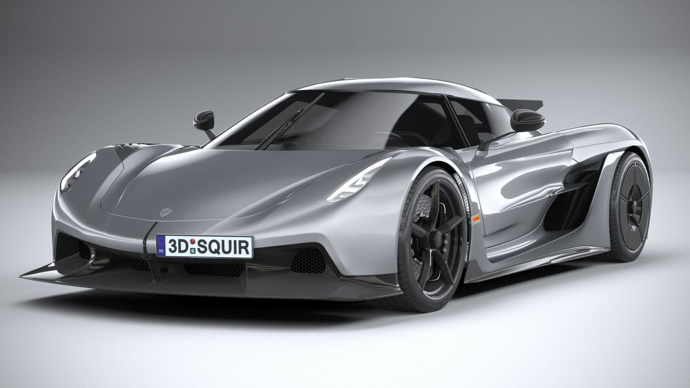 Koenigsegg Jesko Absolut 2020 - 3D Model by SQUIR