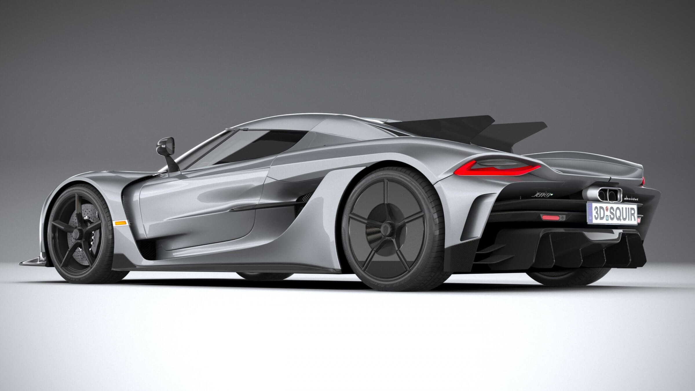 Koenigsegg Jesko Absolut 2020 - 3D Model by SQUIR