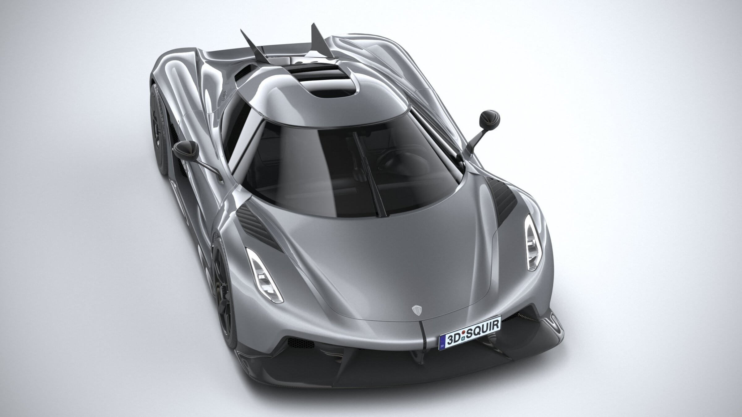 Koenigsegg Jesko Absolut 2020 - 3D Model by SQUIR