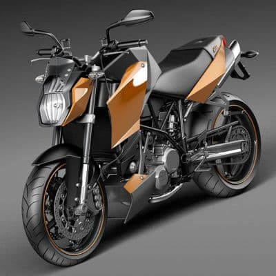 KTM Super Duke 2011 - 3D Model by SQUIR