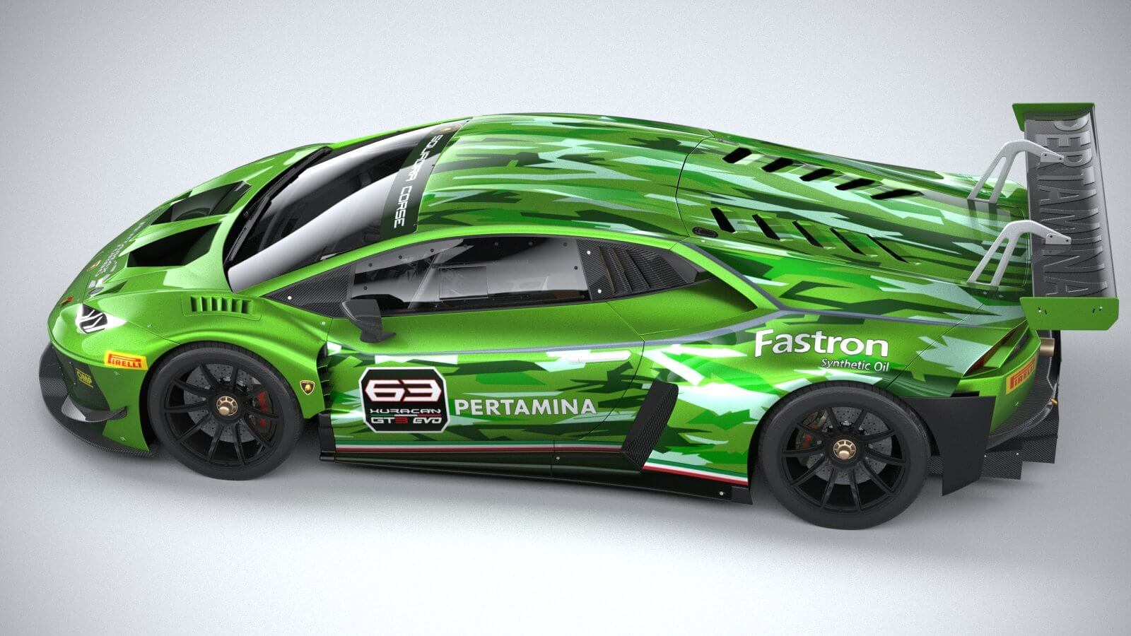 Lamborghini Huracan GT3 EVO Racecar 2019 - 3D Model by SQUIR