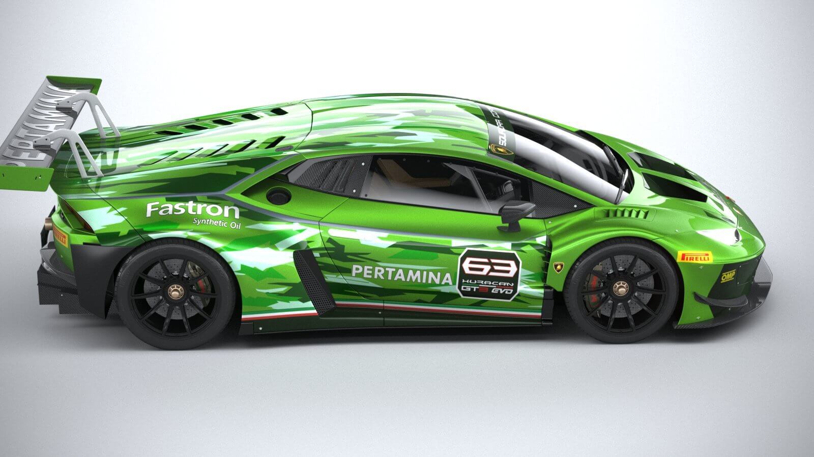 Lamborghini Huracan GT3 EVO Racecar 2019 - 3D Model by SQUIR