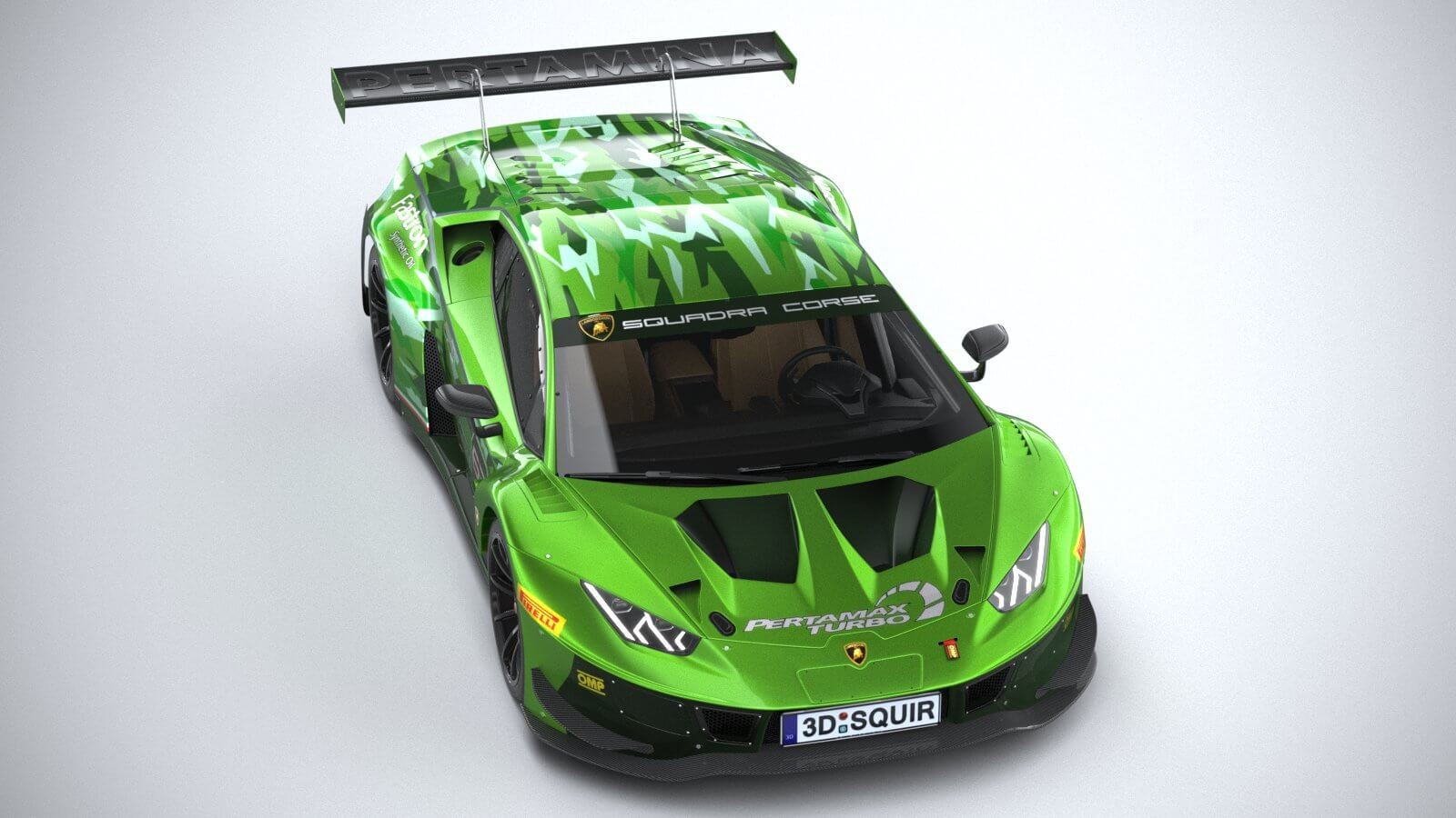Lamborghini Huracan GT3 EVO Racecar 2019 - 3D Model by SQUIR
