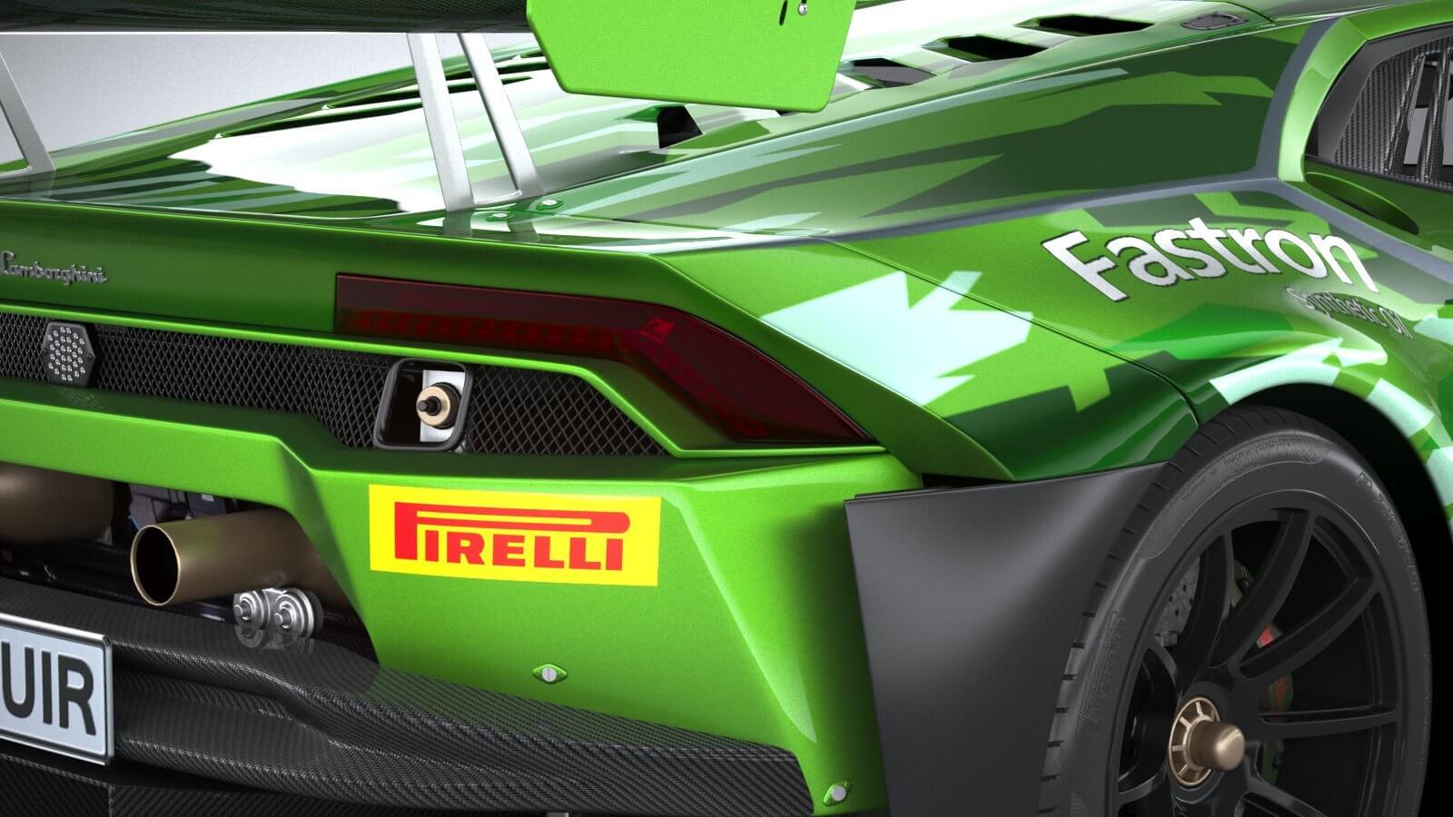 Lamborghini Huracan GT3 EVO Racecar 2019 - 3D Model by SQUIR