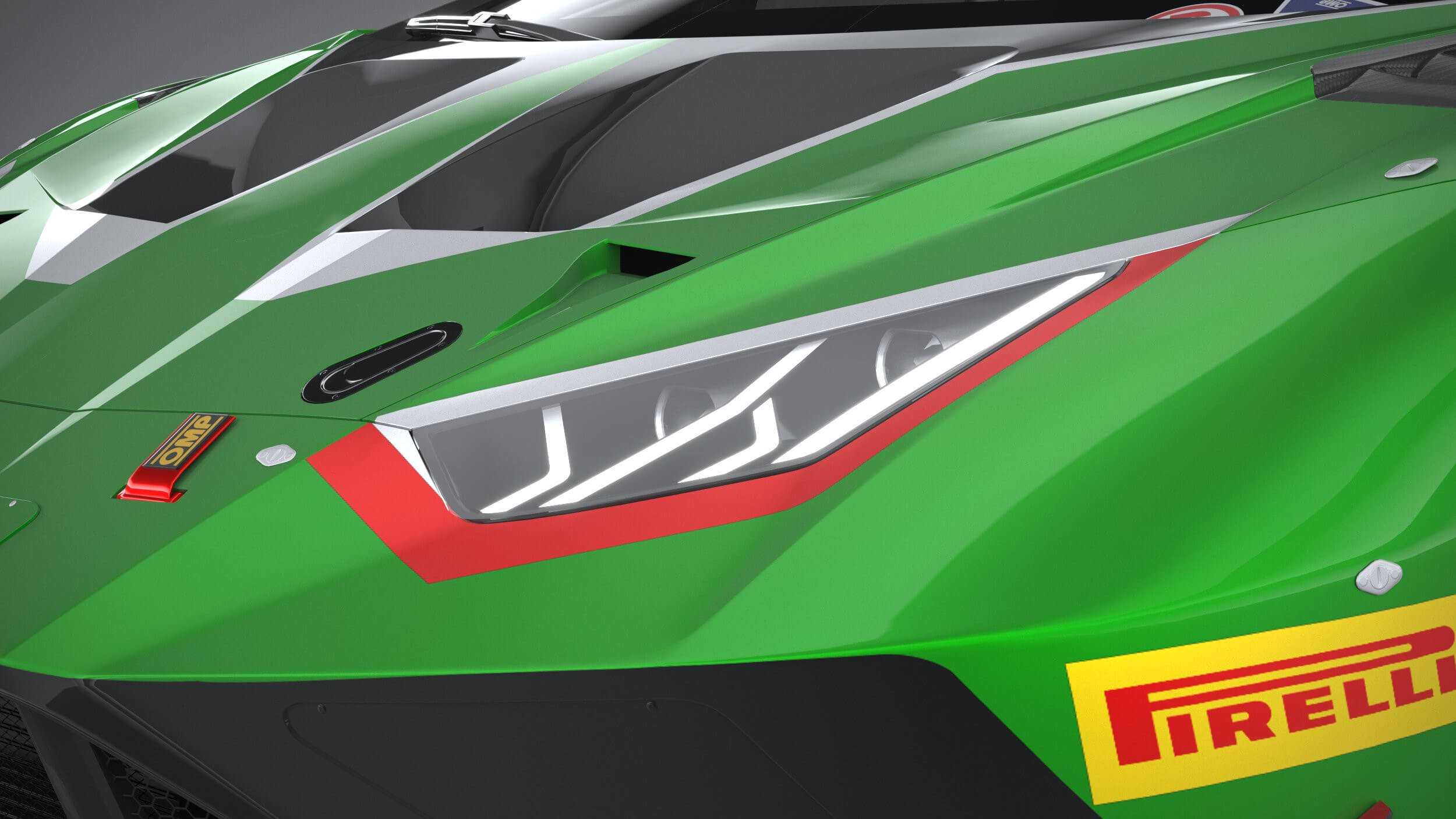 Lamborghini Huracan GT3 EVO2 2022 Low Poly - 3D Model by SQUIR