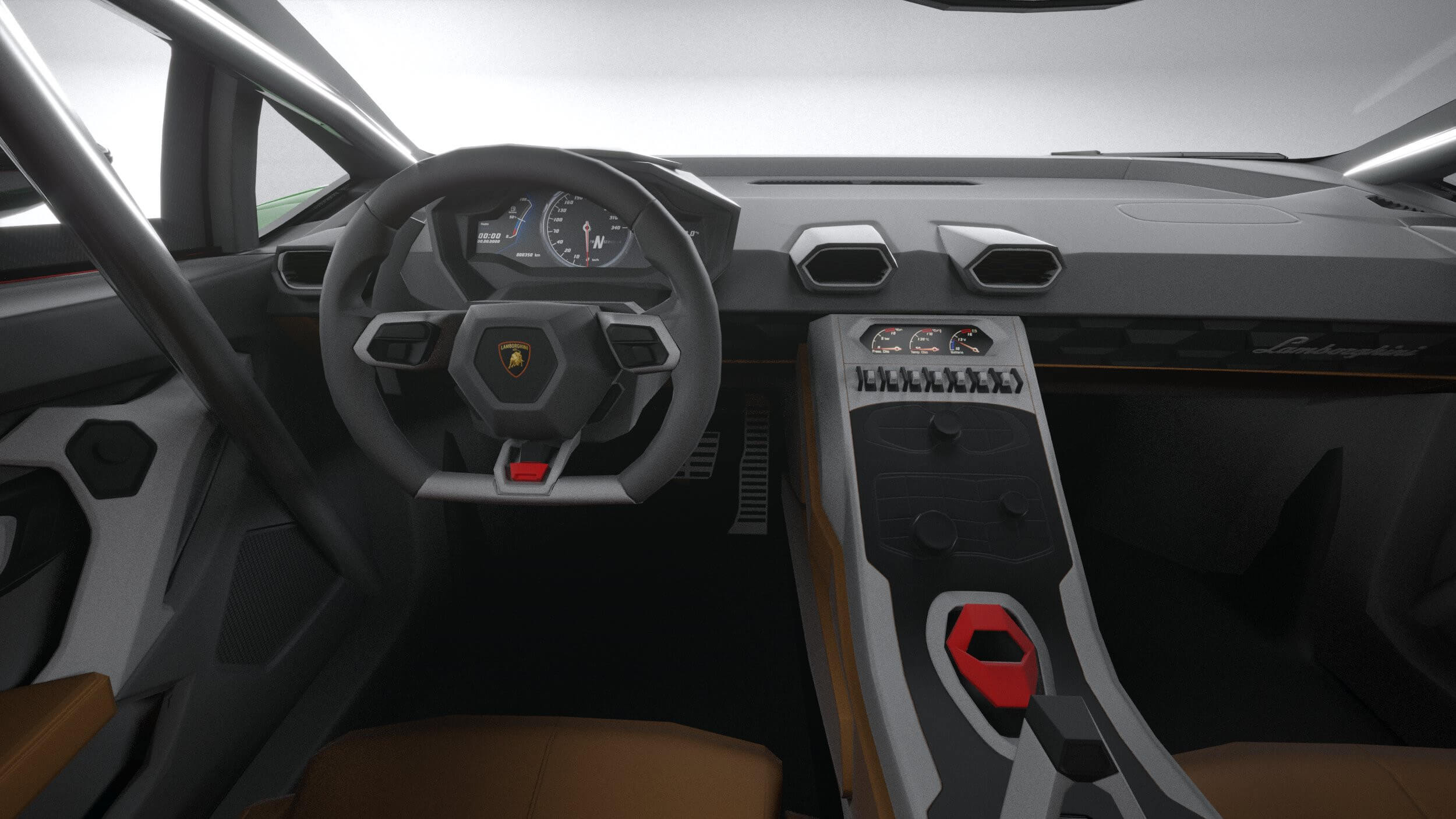 Lamborghini Huracan GT3 EVO2 2022 Low Poly - 3D Model by SQUIR