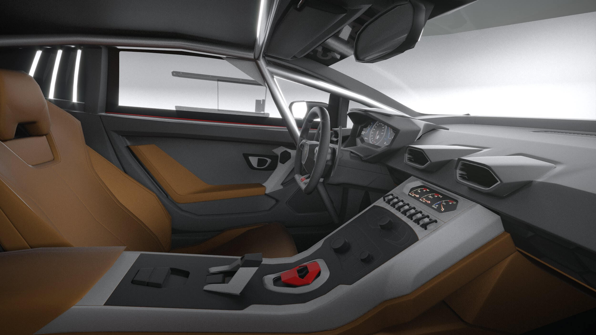 Lamborghini Huracan GT3 EVO2 2022 Low Poly - 3D Model by SQUIR