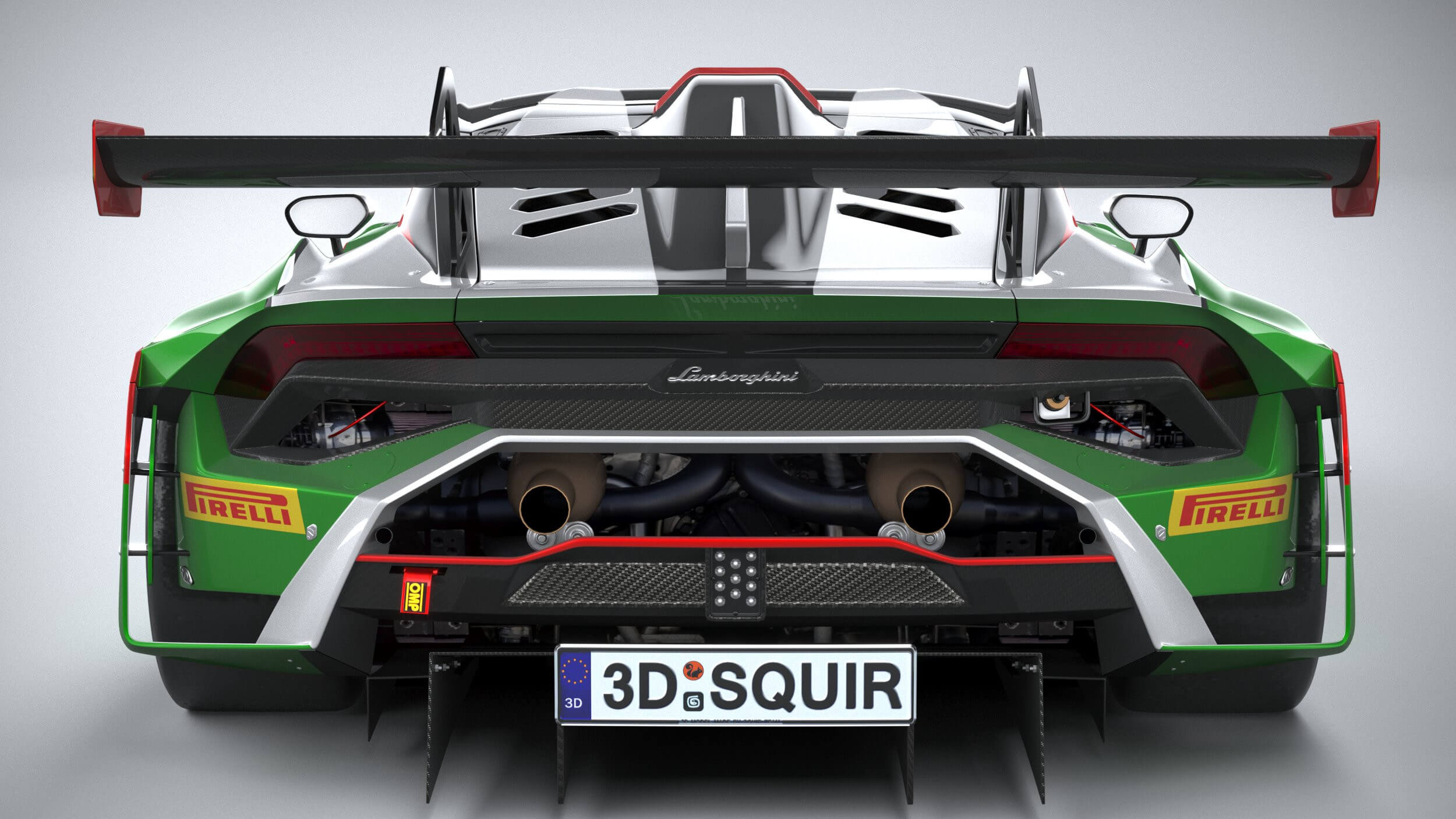 Lamborghini Huracan GT3 EVO2 2022 - 3D Model by SQUIR